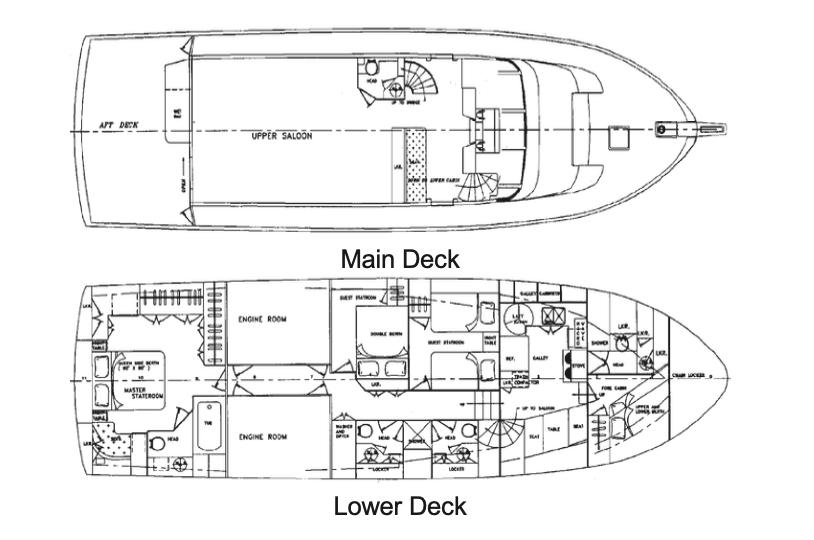 1988 Jefferson 60 Marquessa Motor Yacht for sale - YachtWorld