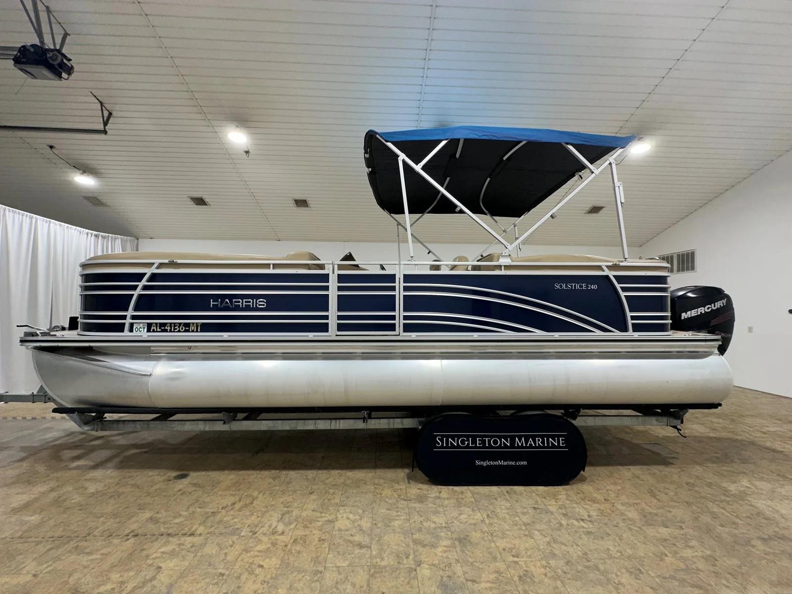 2015 Harris Solstice 240 Pontoon for sale - YachtWorld