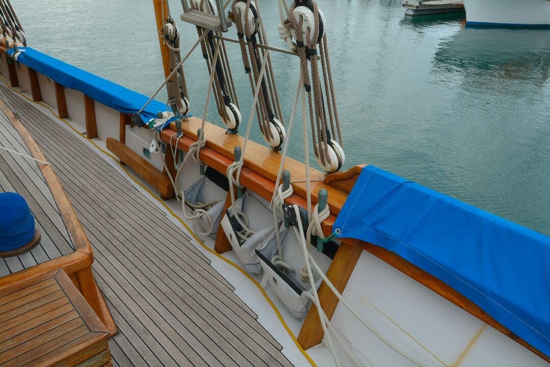 2002 Gaff Rigged Classic Schooner Cruiser for sale - YachtWorld