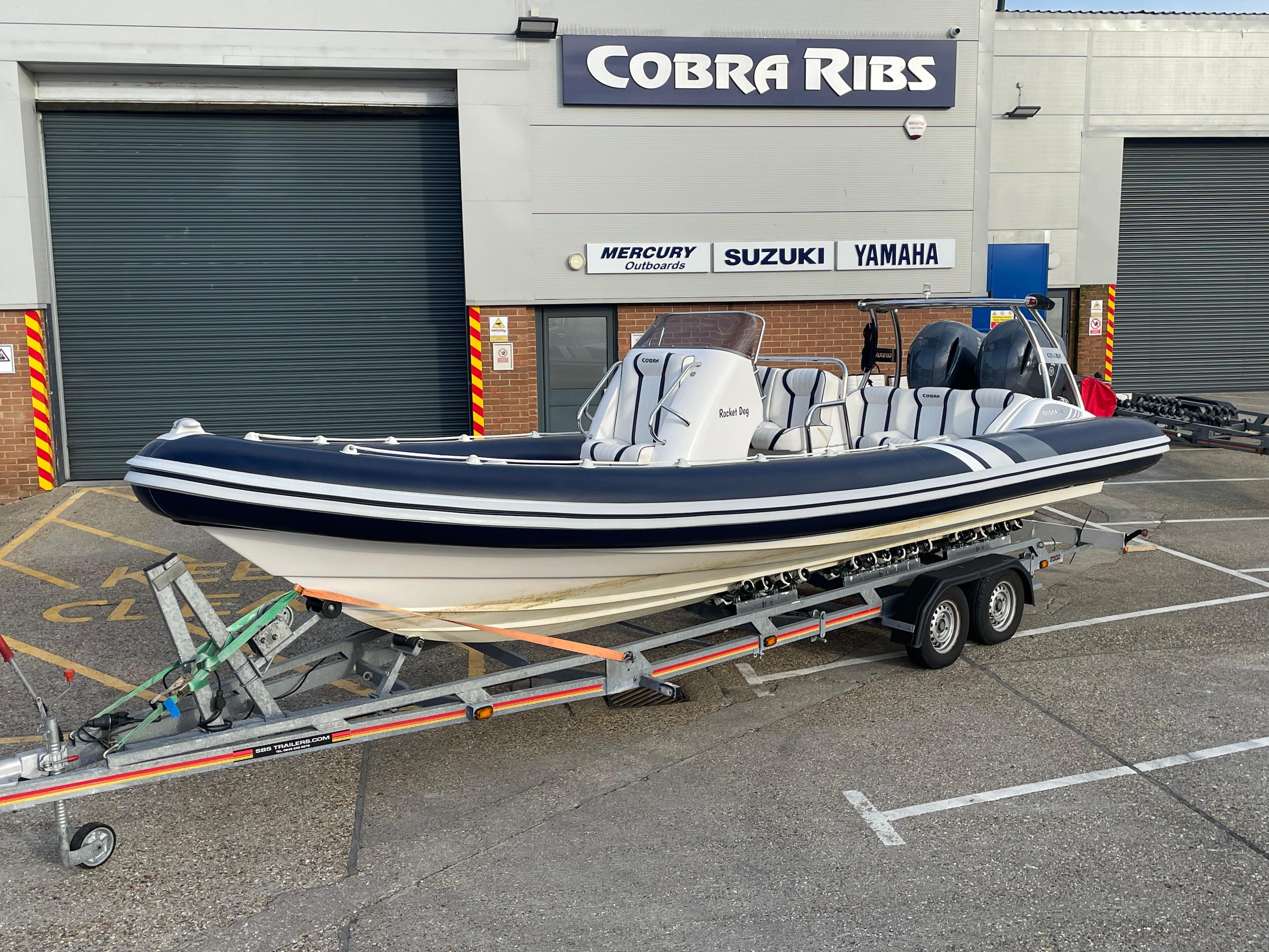 Tweedehands 2016 Cobra Ribs Nautique 8.0m Christchurch, Dorset 87,644 ...