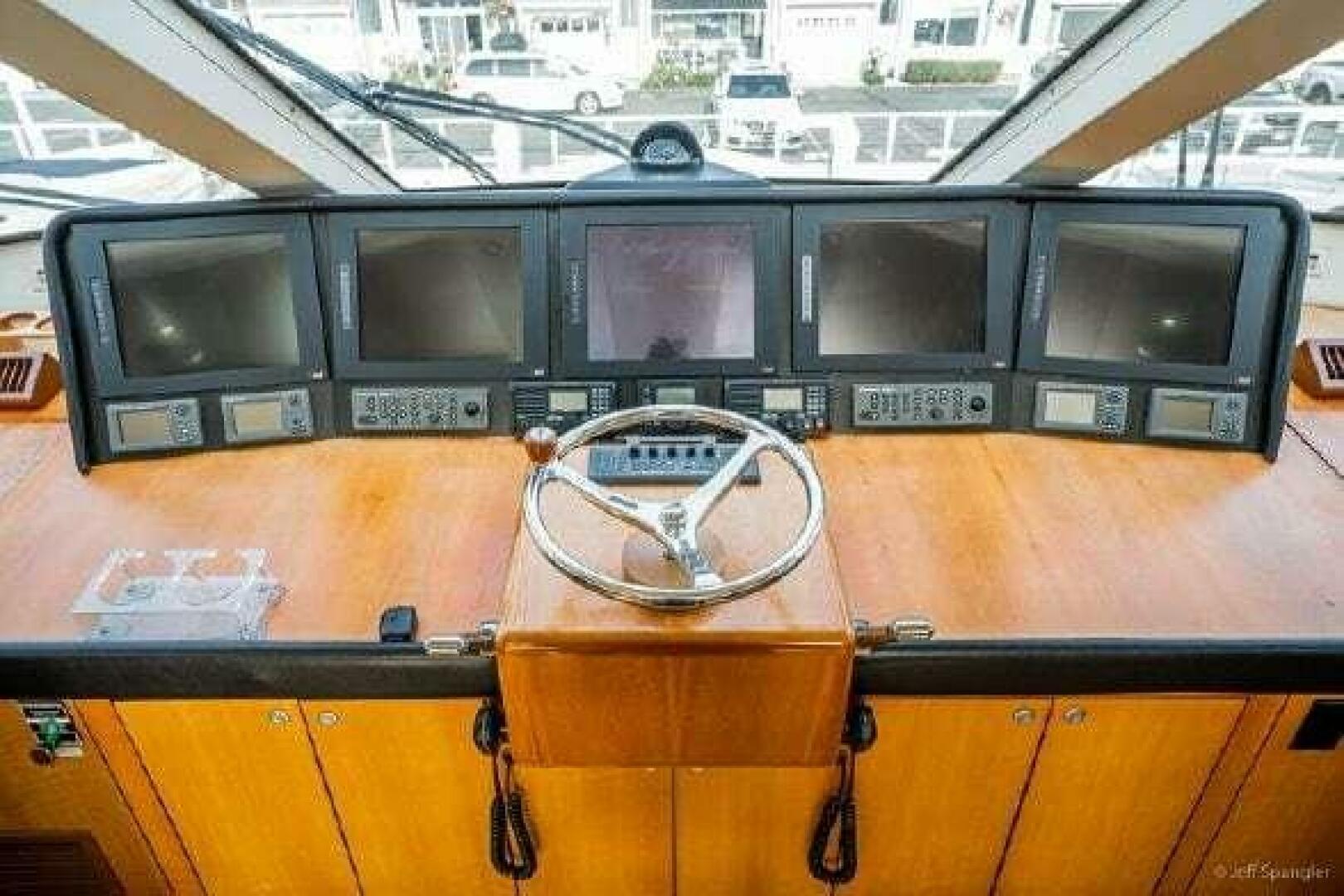 2008 Hatteras 77 ENCLOSED BRIDGE Convertible for sale - YachtWorld