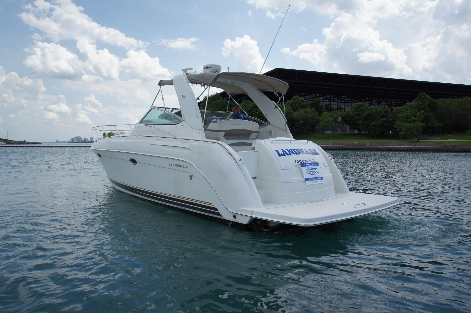 2001 Formula 37 Performance Cruiser - Weber Yachts