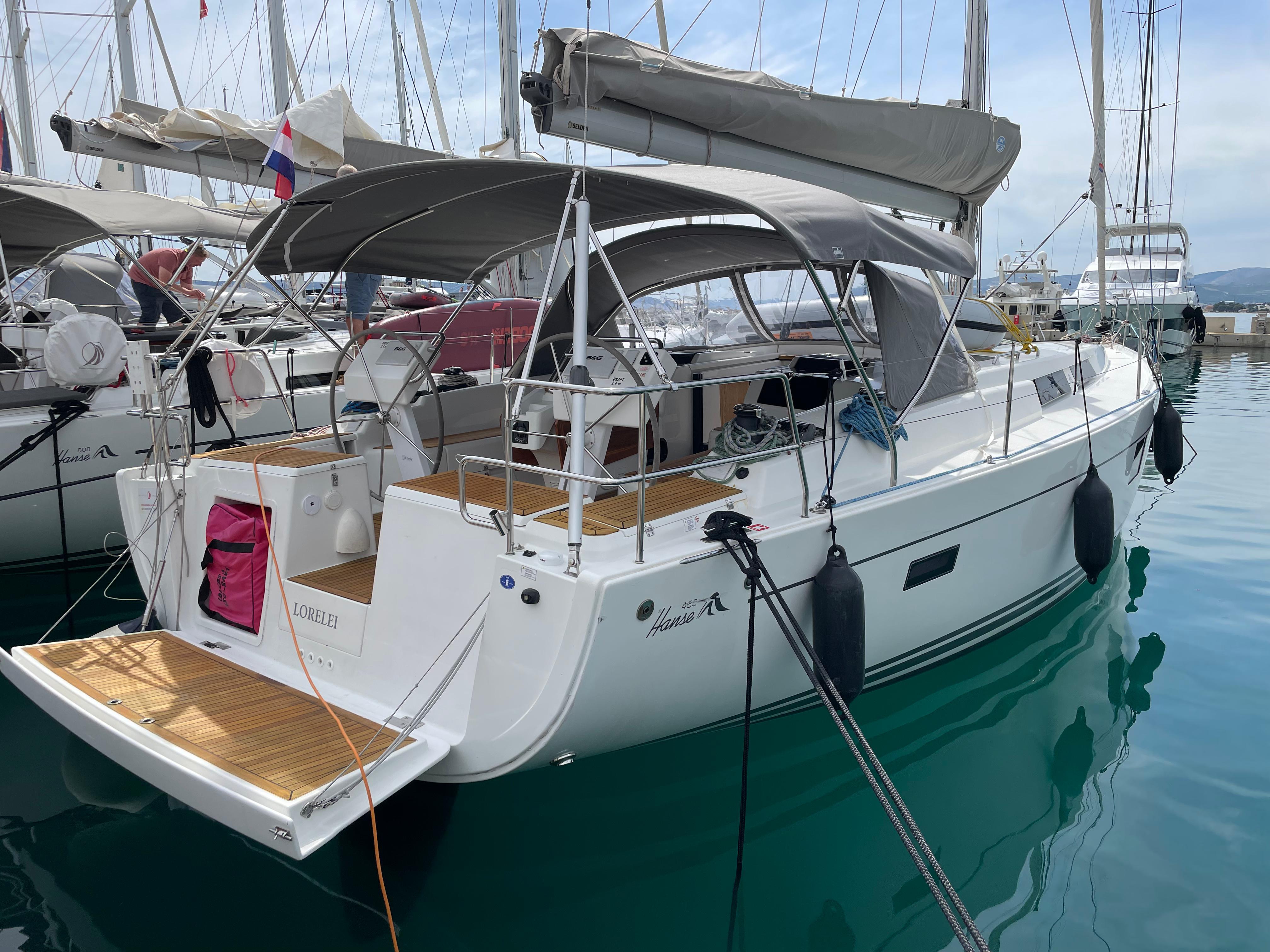 2017 Hanse 455 Cruiser for sale - YachtWorld