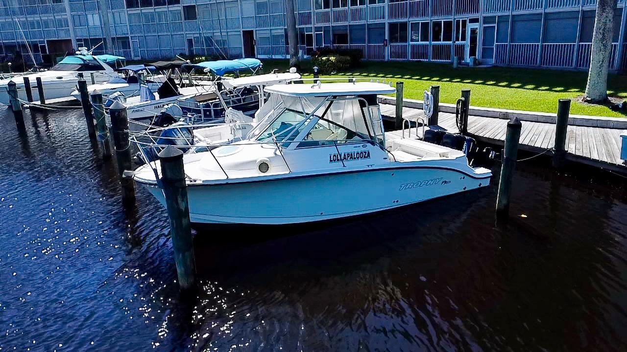 2004 Trophy 2502 Walkaround Walkaround for sale - YachtWorld