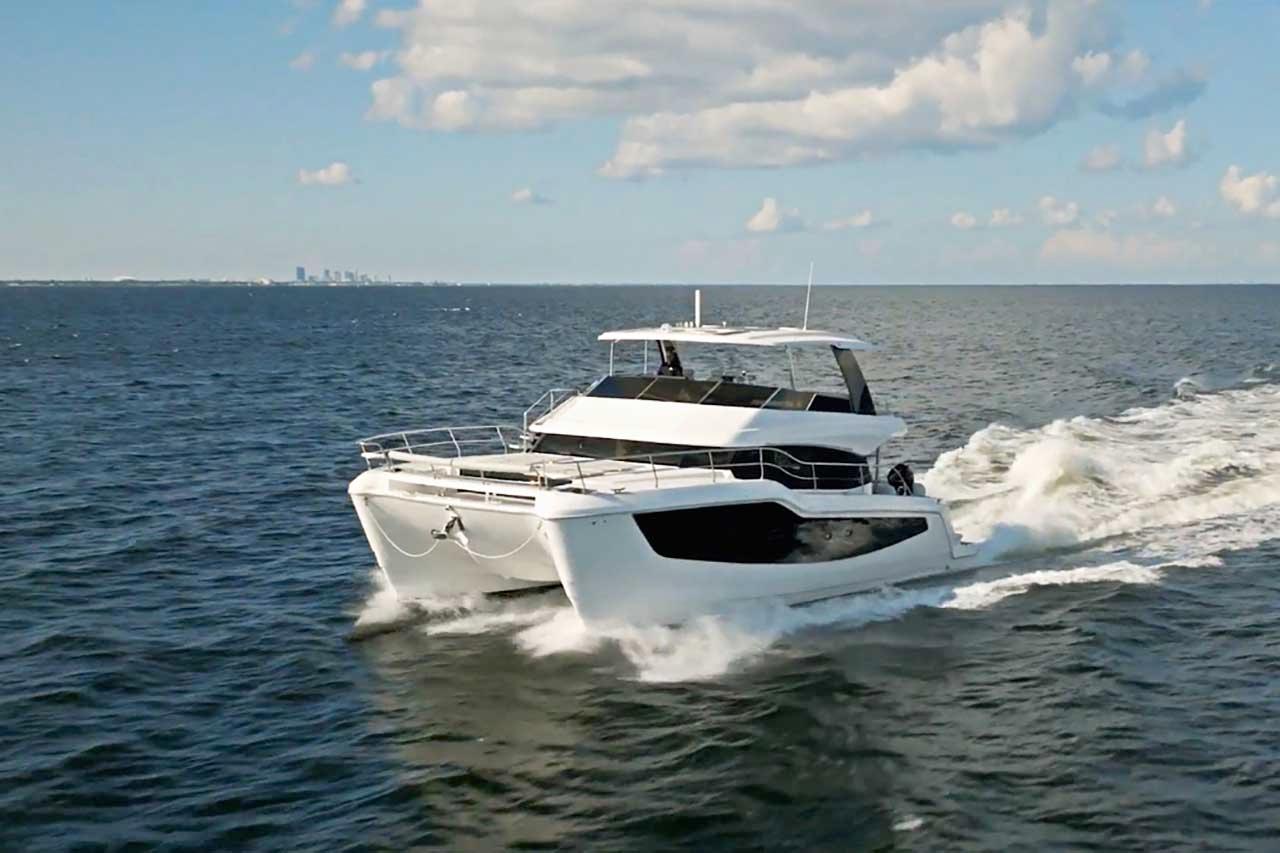 Neuf 2025 Aquila 50 Power Catamaran - Hampshire | YachtFocus