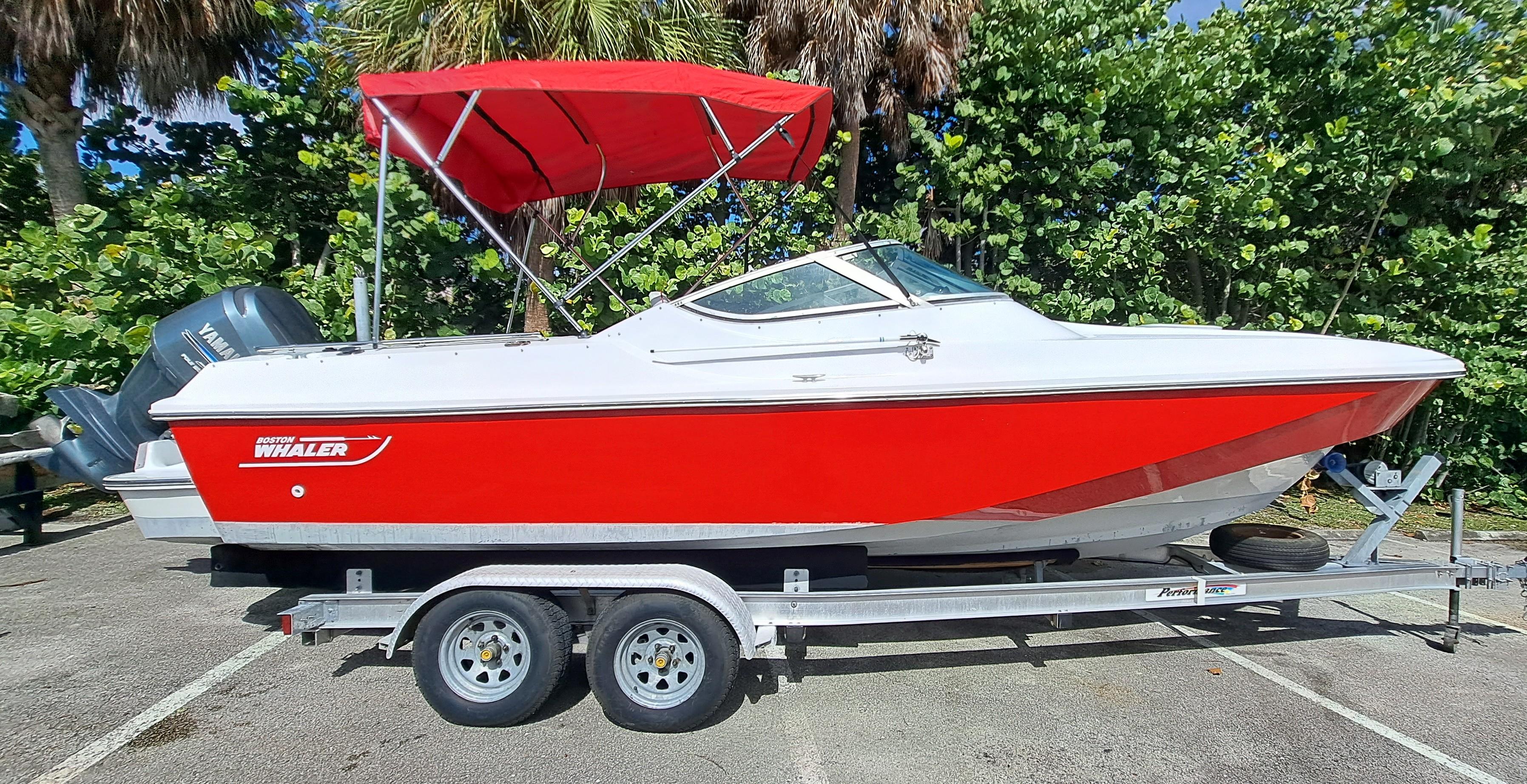 1988 Boston Whaler Temptation 2200 Walkaround for sale - YachtWorld