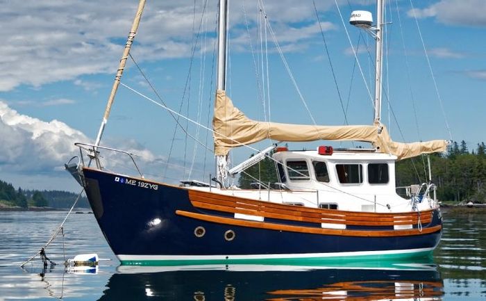 1976 Fisher 30 Motorsailer With Ketch Rig Motorsejler til salg- YachtWorld