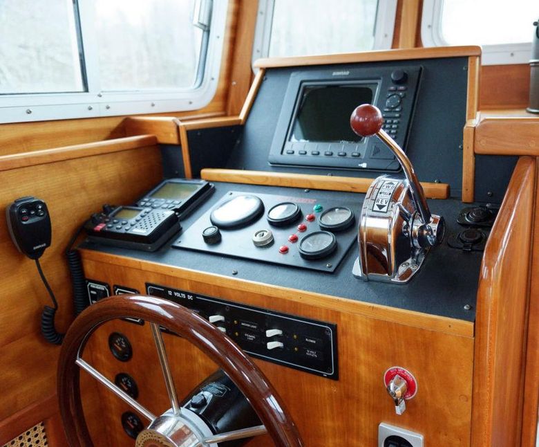 1976 Fisher 30 Motorsailer With Ketch Rig Motor-/seilbåt til salgs ...