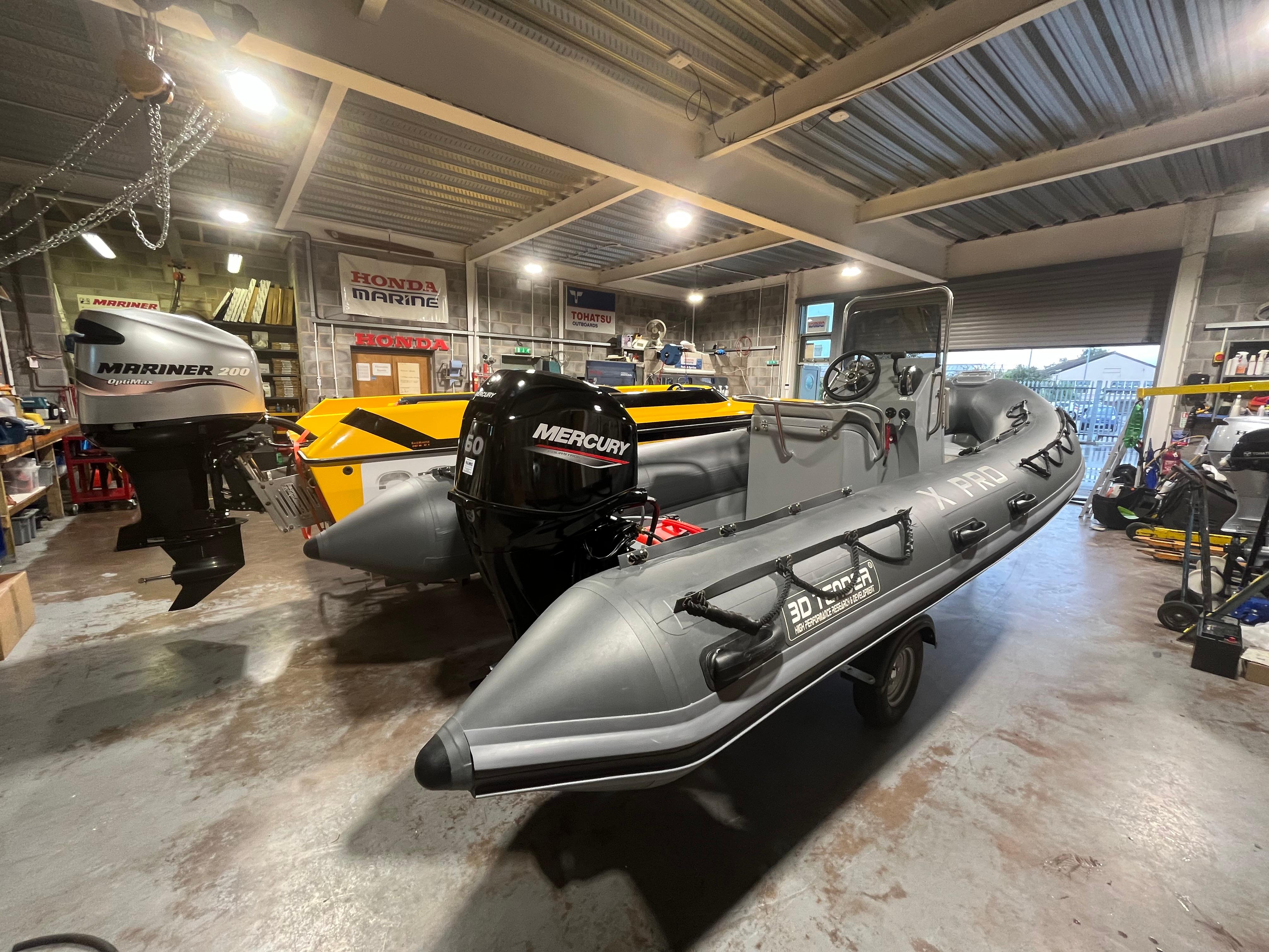 2024 3D Tender Xpro 535, Mercury 60hp Package - Devon | Boatshop24 UK