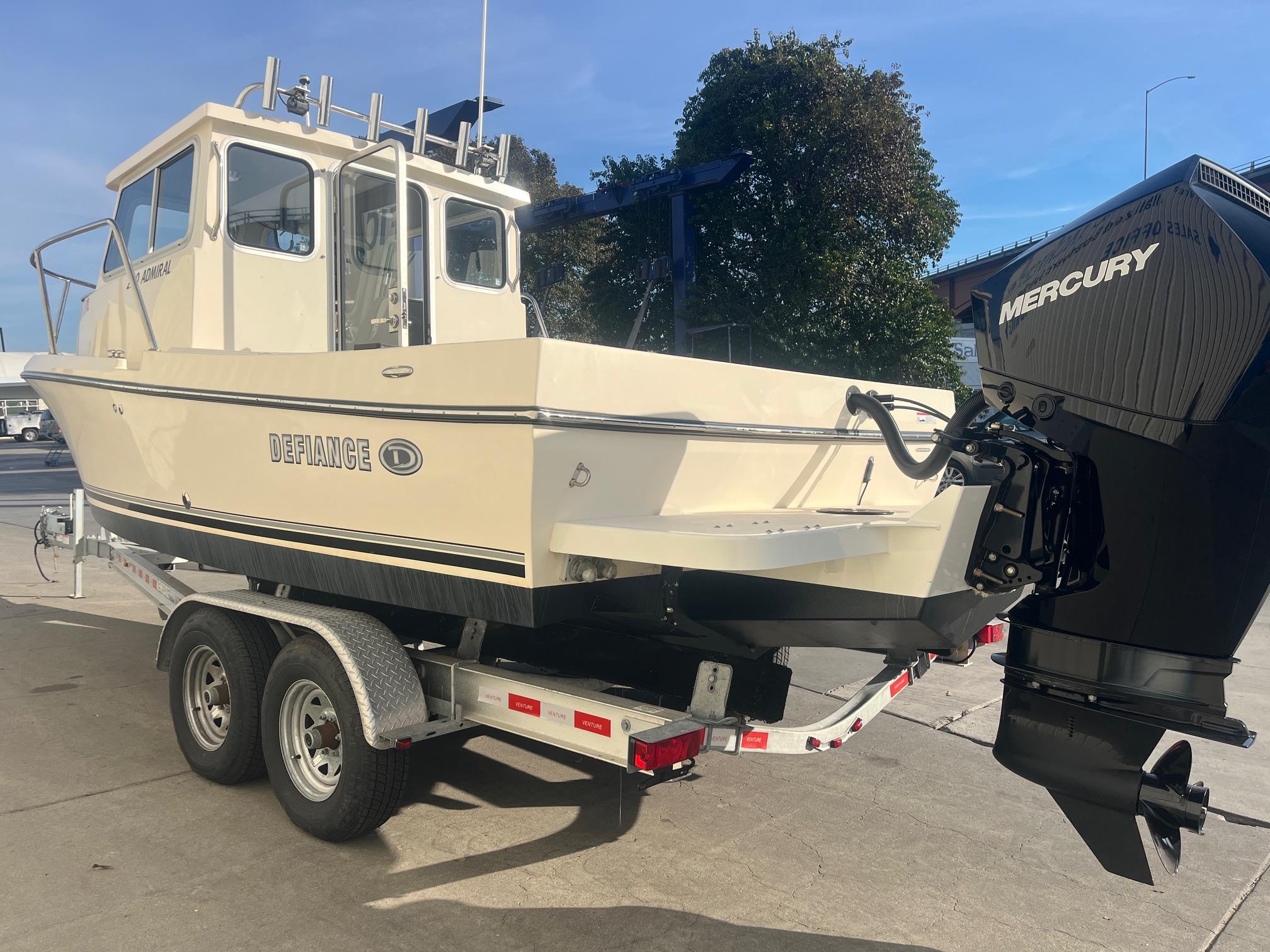 2023 Defiance Admiral 220 EX Pilothouse for sale - YachtWorld