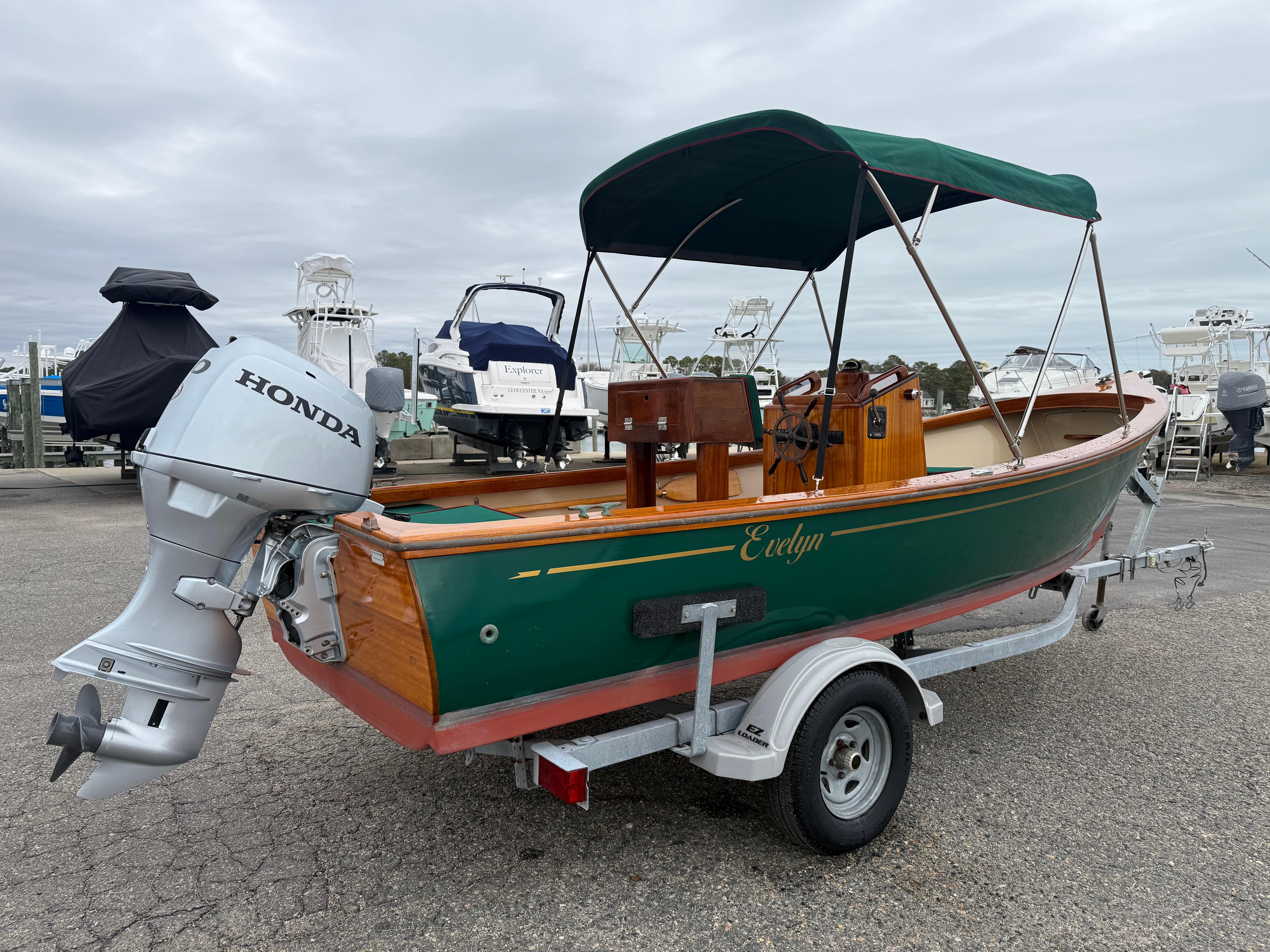 2016 Custom Jericho Bay Lobster Skiff 18 Antique and Classic for sale ...