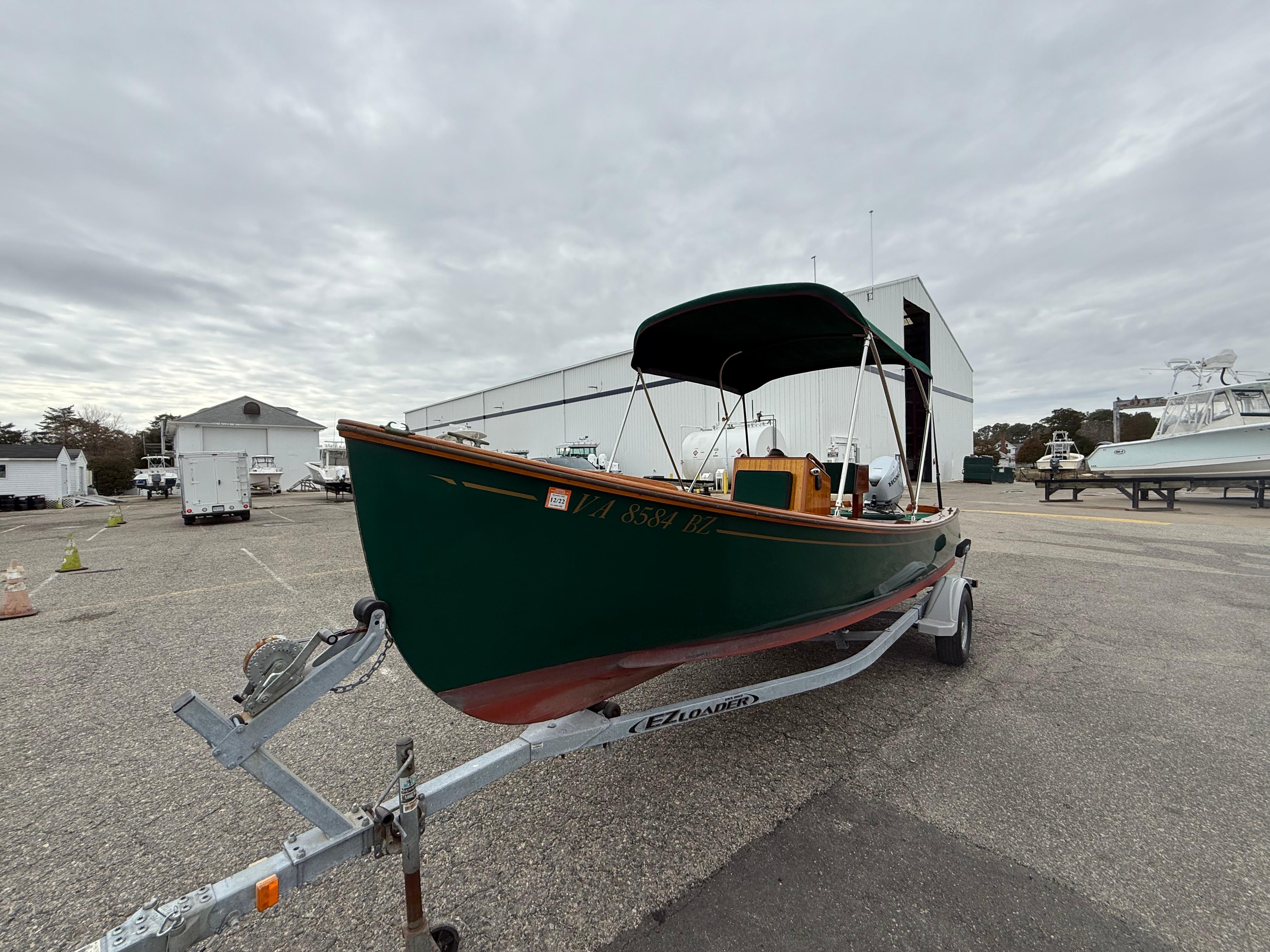 2016 Custom Jericho Bay Lobster Skiff 18 Antique and Classic for sale ...