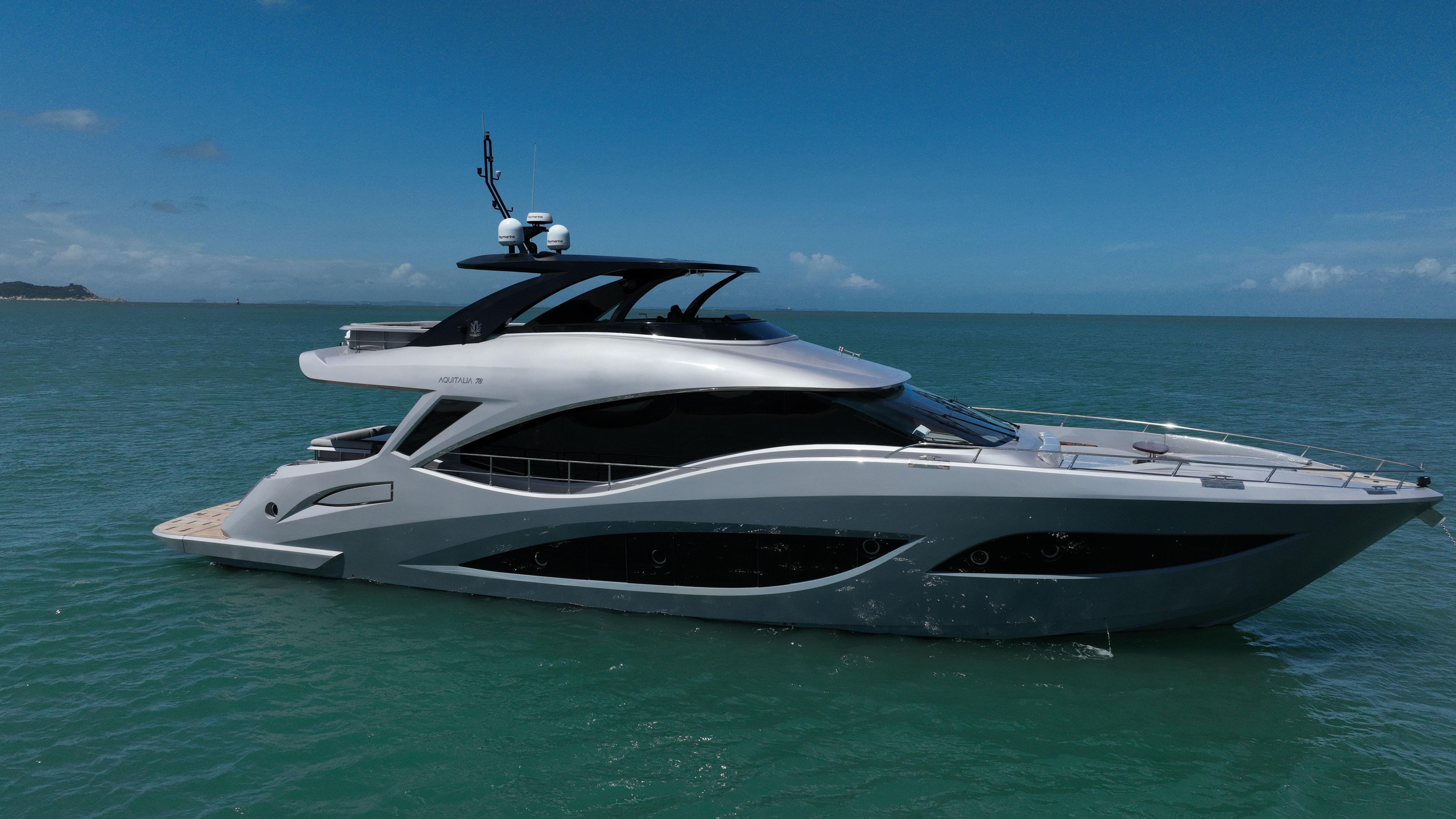 New 2023 Aquitalia 78 ft Luxury Yacht | TopBoats