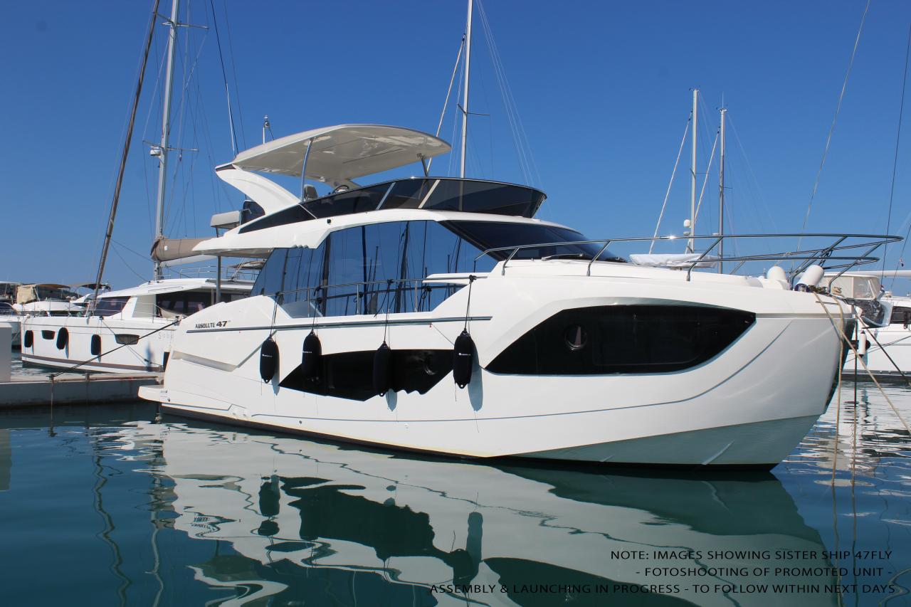 Absolute 47 Fly Nuevo - Cosas de Barcos
