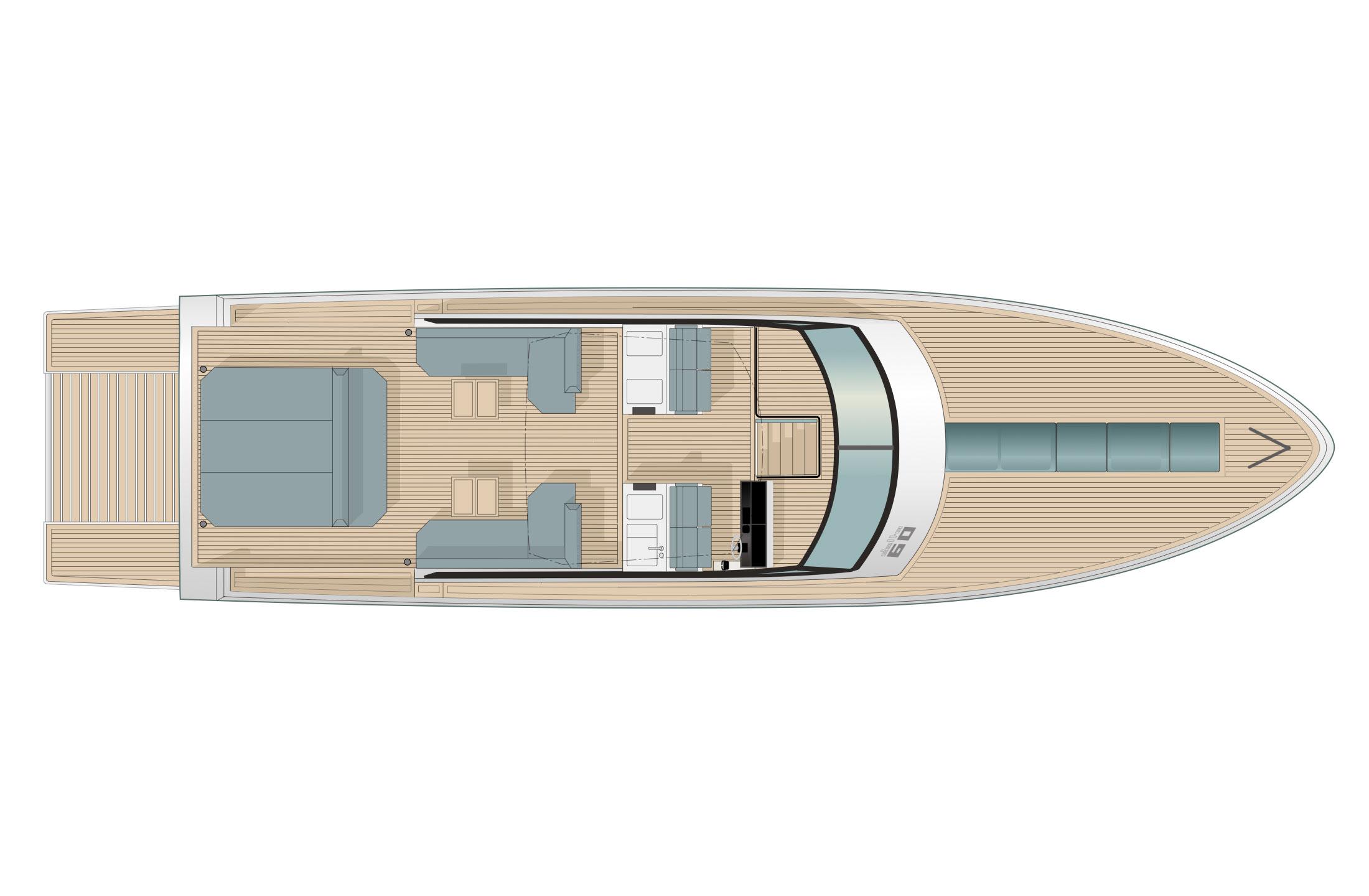 2025 Delta Powerboats 60 Open Sports Cruiser for sale - YachtWorld