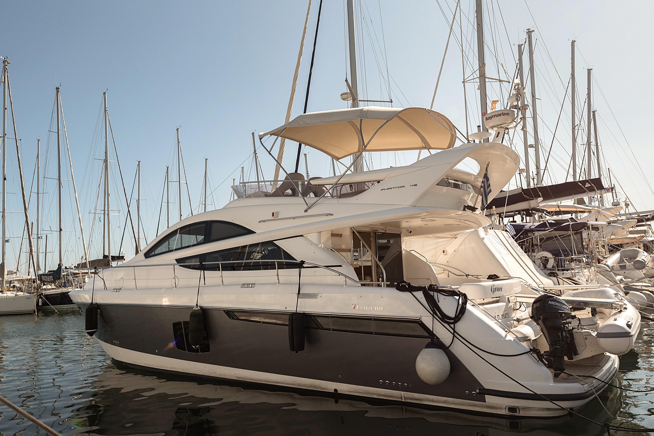 Fairline Phantom 48 Fiberglass Boat For Sale - Waa2