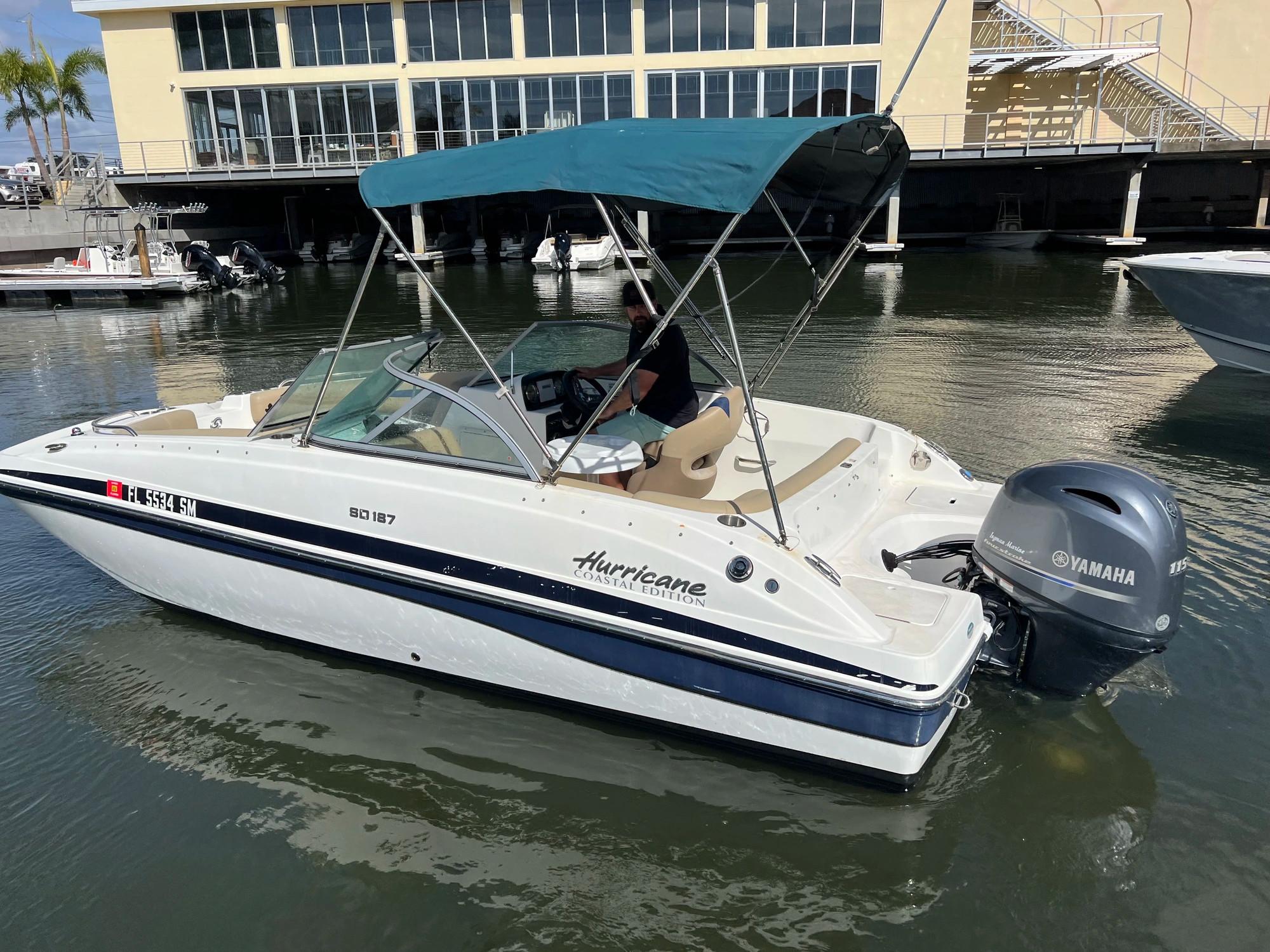2019 Hurricane SunDeck 187 OB Center Console for sale - YachtWorld