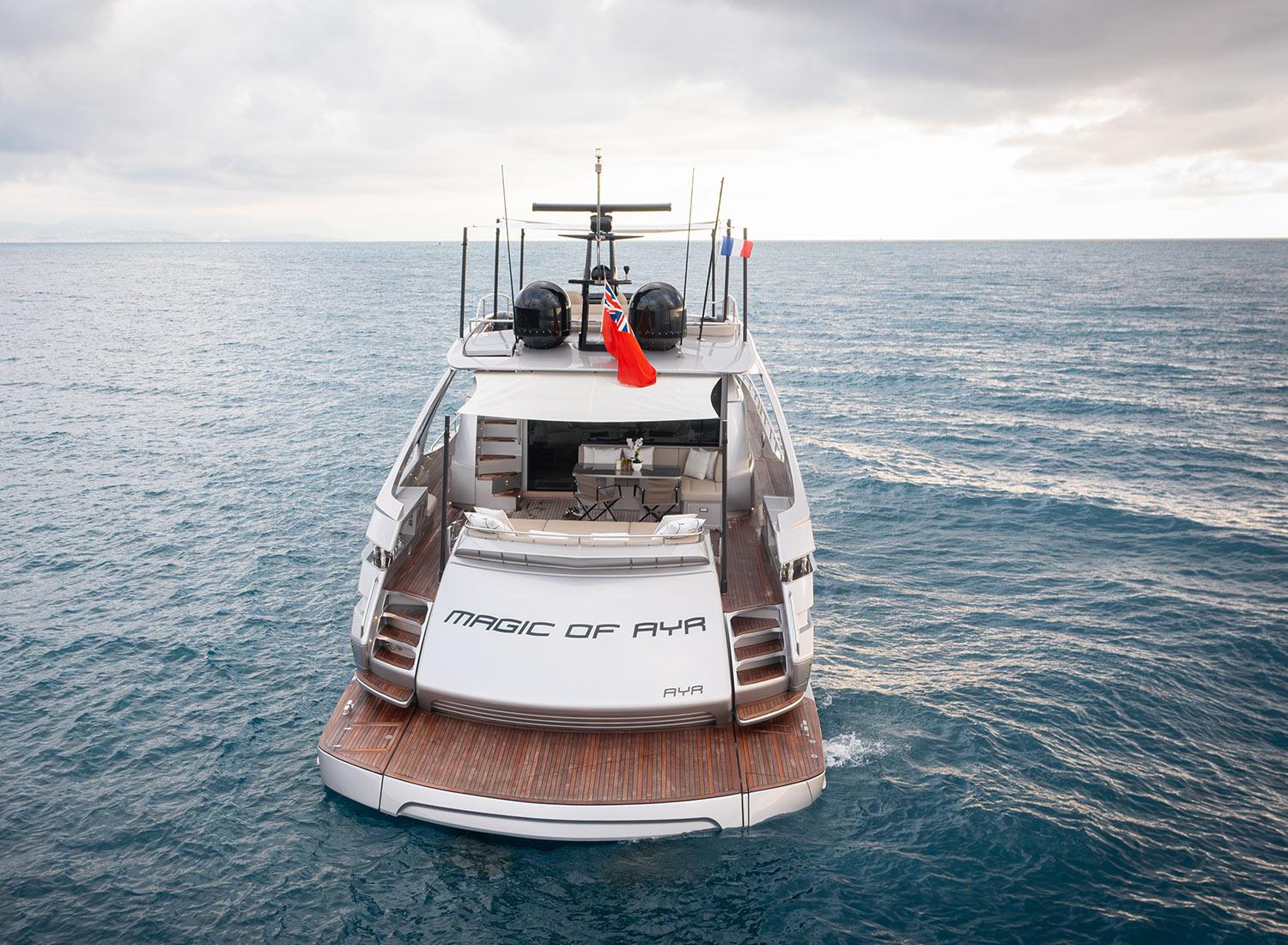 MAGIC OF AYR Motor Yachts Pershing for sale - YachtWorld