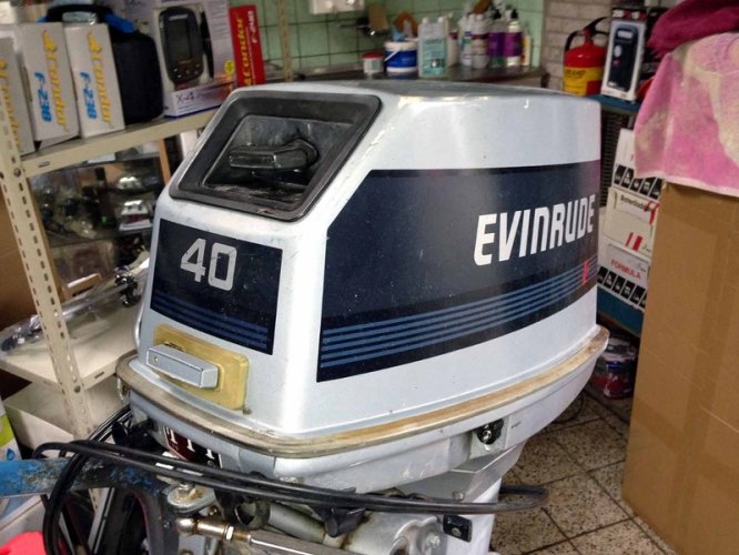 Używane 1990 Evinrude 40pk 2takt kortstaart| Boatshop24