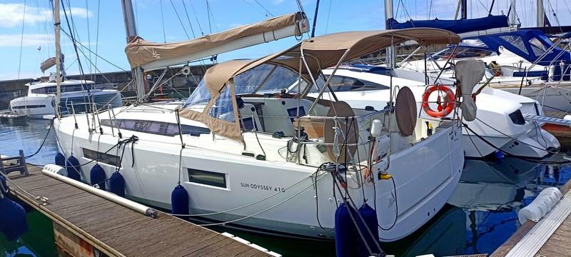 2019 Jeanneau Sun Odyssey 410 Sloop for sale - YachtWorld