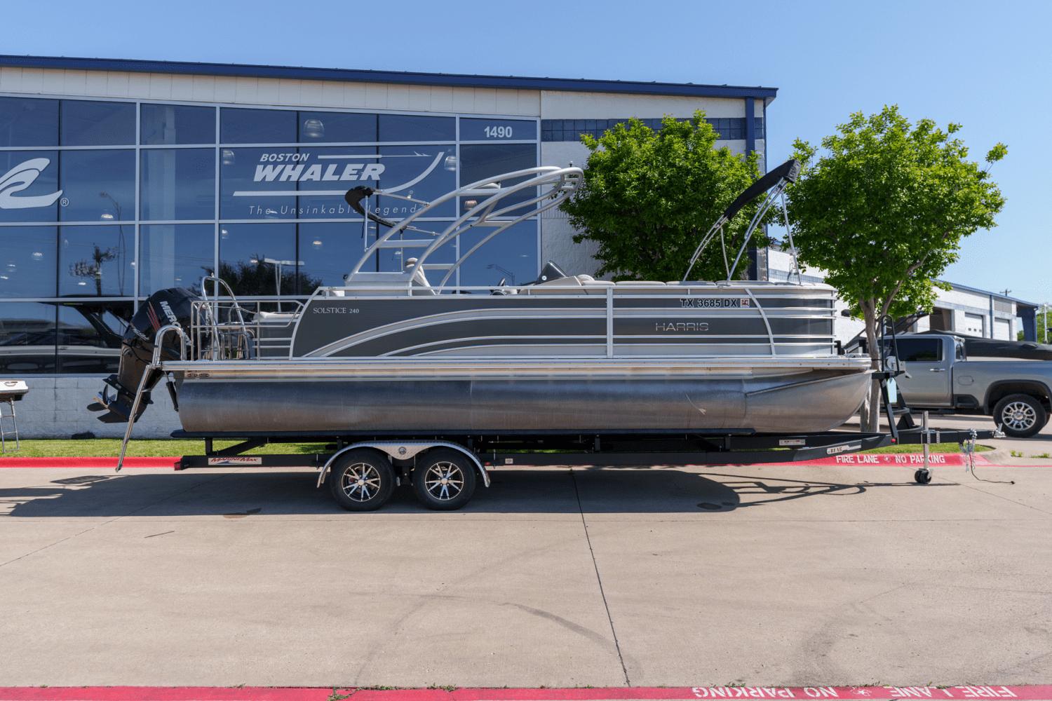 2017 Harris 240 Solstice Pontoon for sale - YachtWorld