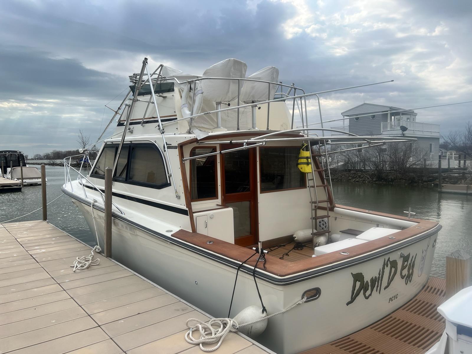 1989 Egg Harbor 33 Sedan Freshwater Fishing for sale - YachtWorld