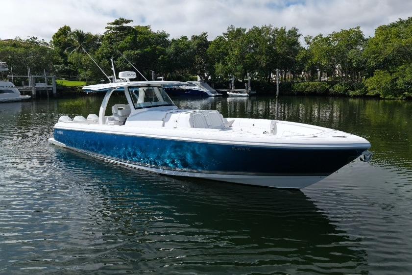 2022 Intrepid 407 Panacea Express Cruiser for sale - YachtWorld