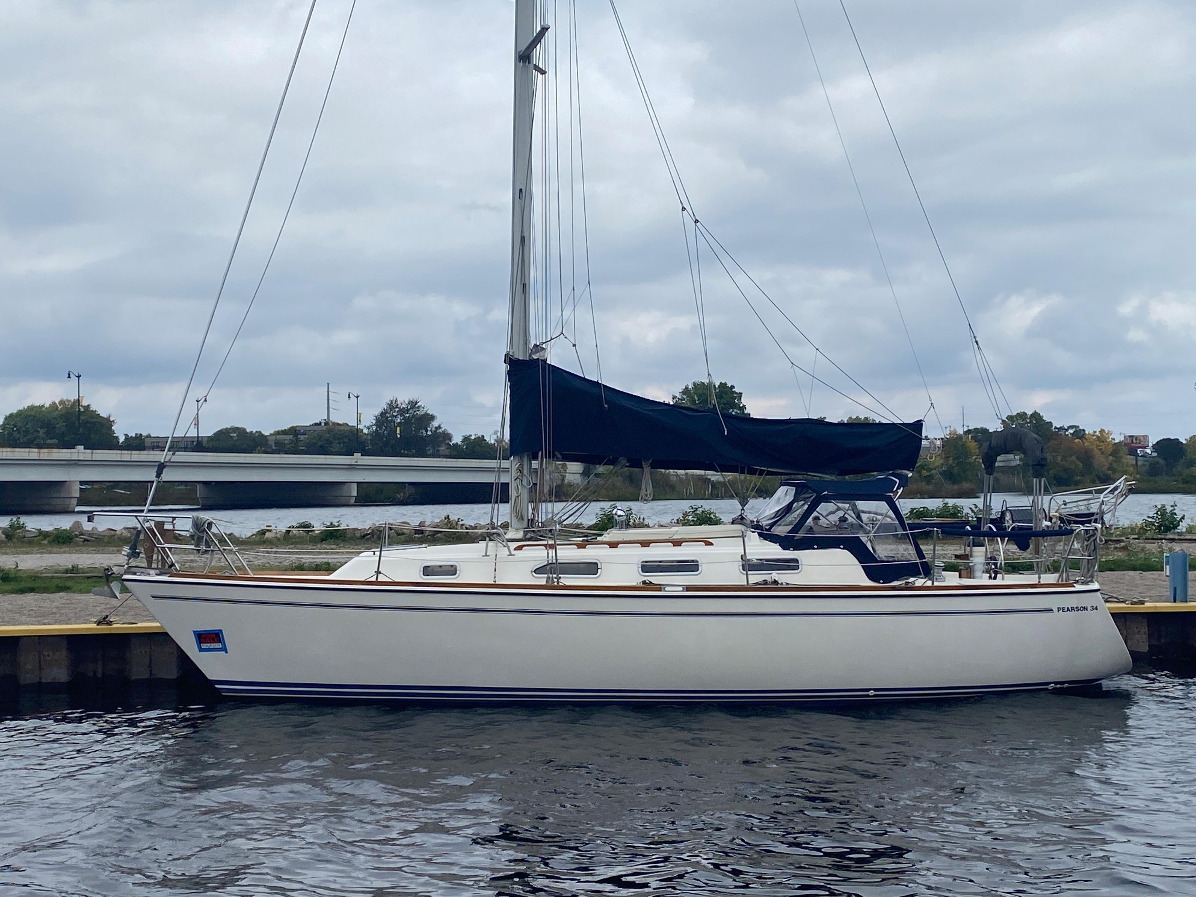 1989 Pearson 34-2 Slup Kaufen - YachtWorld