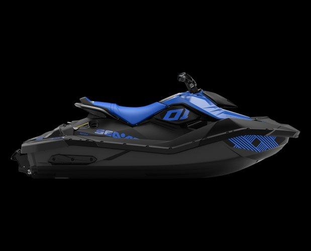 Sea-Doo SPARK TRIXX 3UP 90 IBR DAZZLING BLUE/DEEP BLACK | 2023 | 3m ...