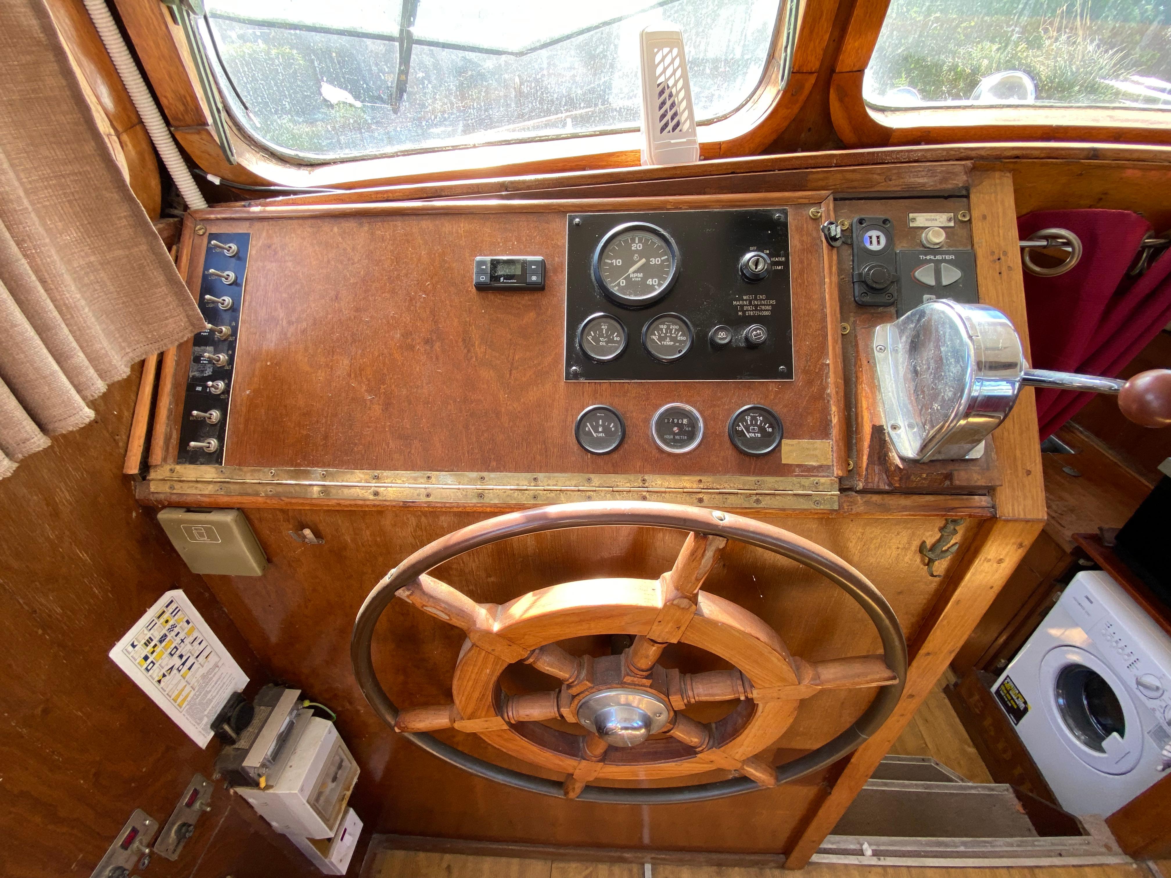 Custom Wetterville 40 Dutch Steel Motor Cruiser 12m 1978, Flusscruiser ...
