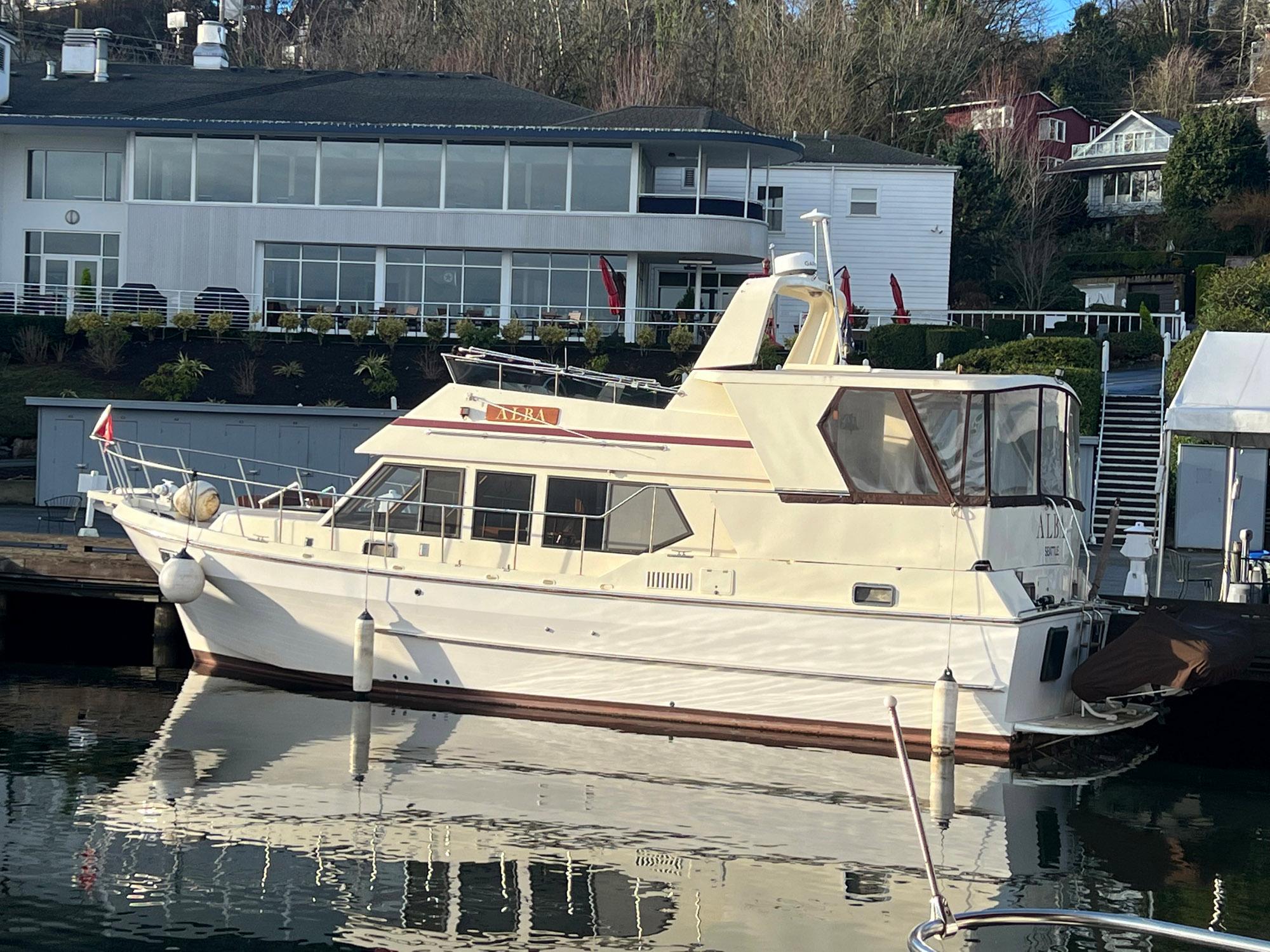 1985 CHB 42 Ponderosa Sundeck Trawler Kaufen - YachtWorld