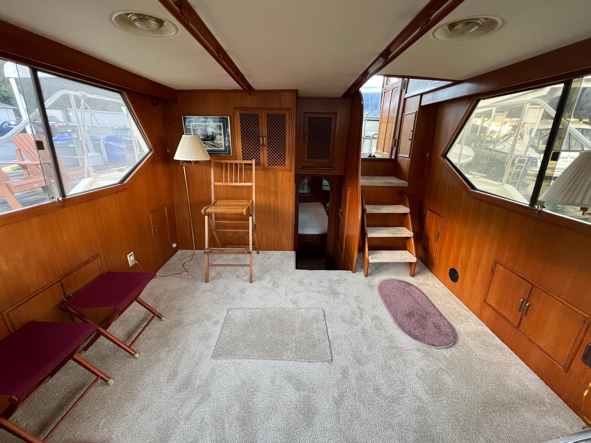 1985 CHB 42 Ponderosa Sundeck Trawler Kaufen - YachtWorld
