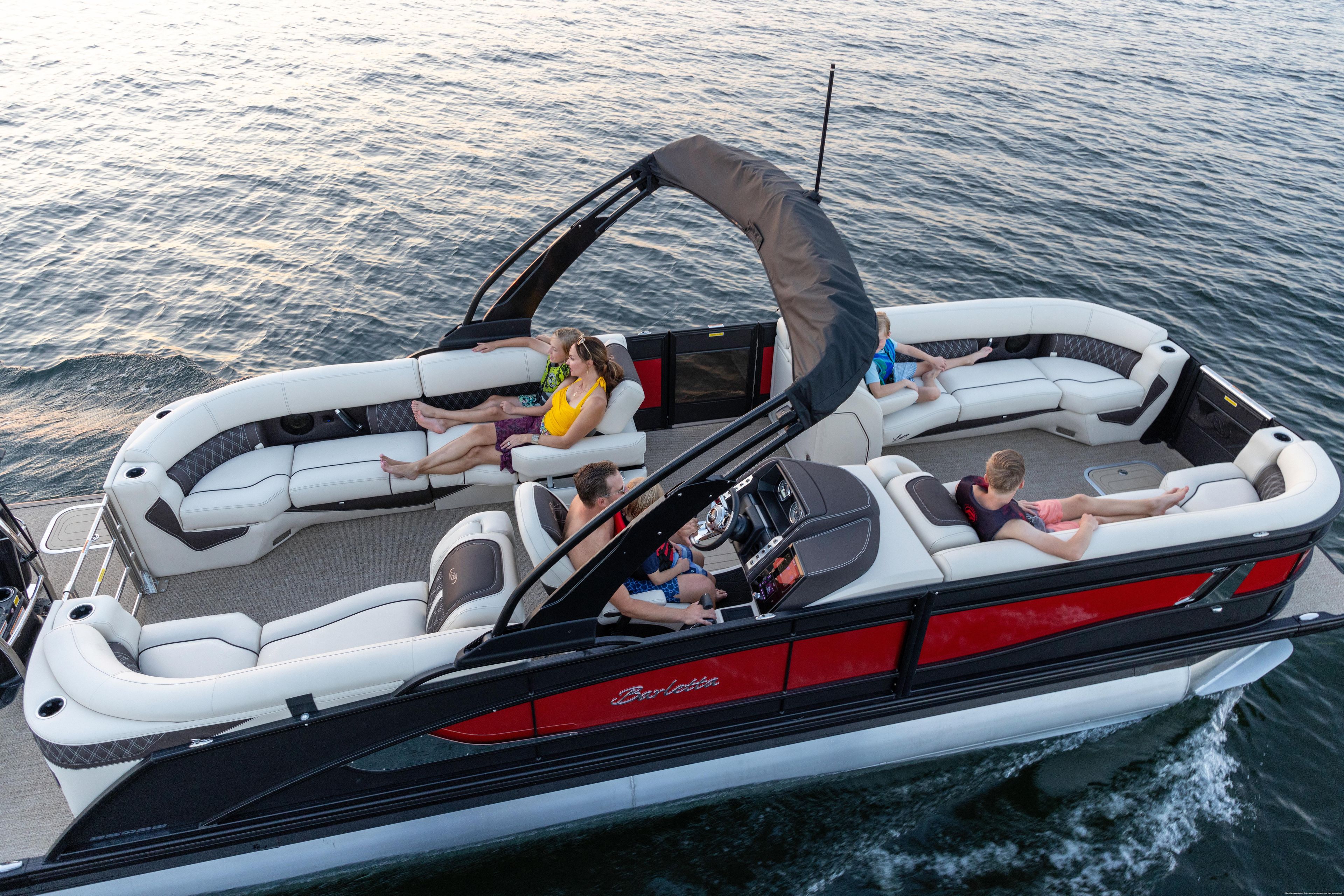 2025 Barletta Lusso 23QCSS Tri-Toon Pontoon for sale - YachtWorld