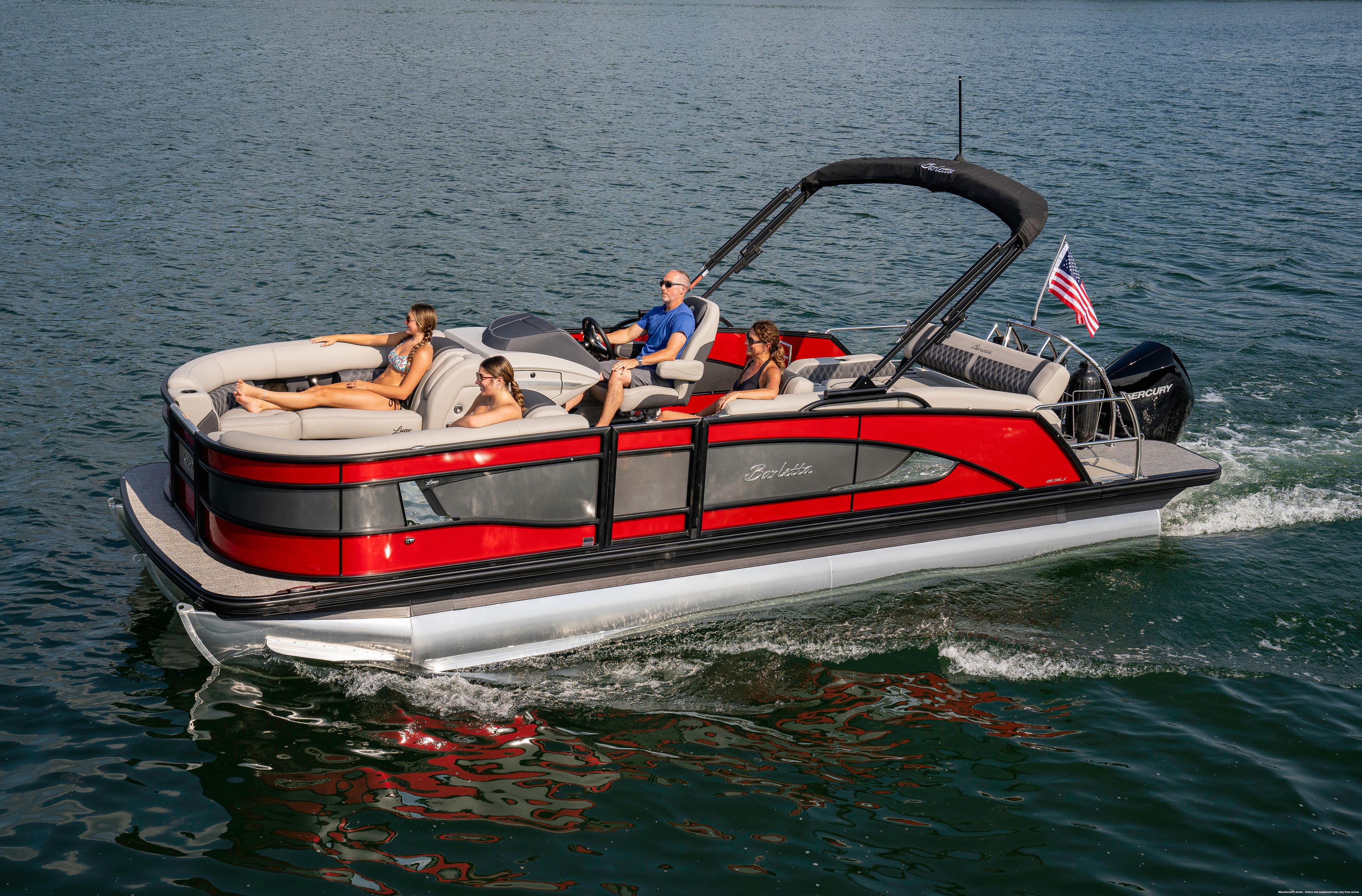 2025 Barletta Lusso L25UE Tri-Toon Pontonbåt till salu- YachtWorld