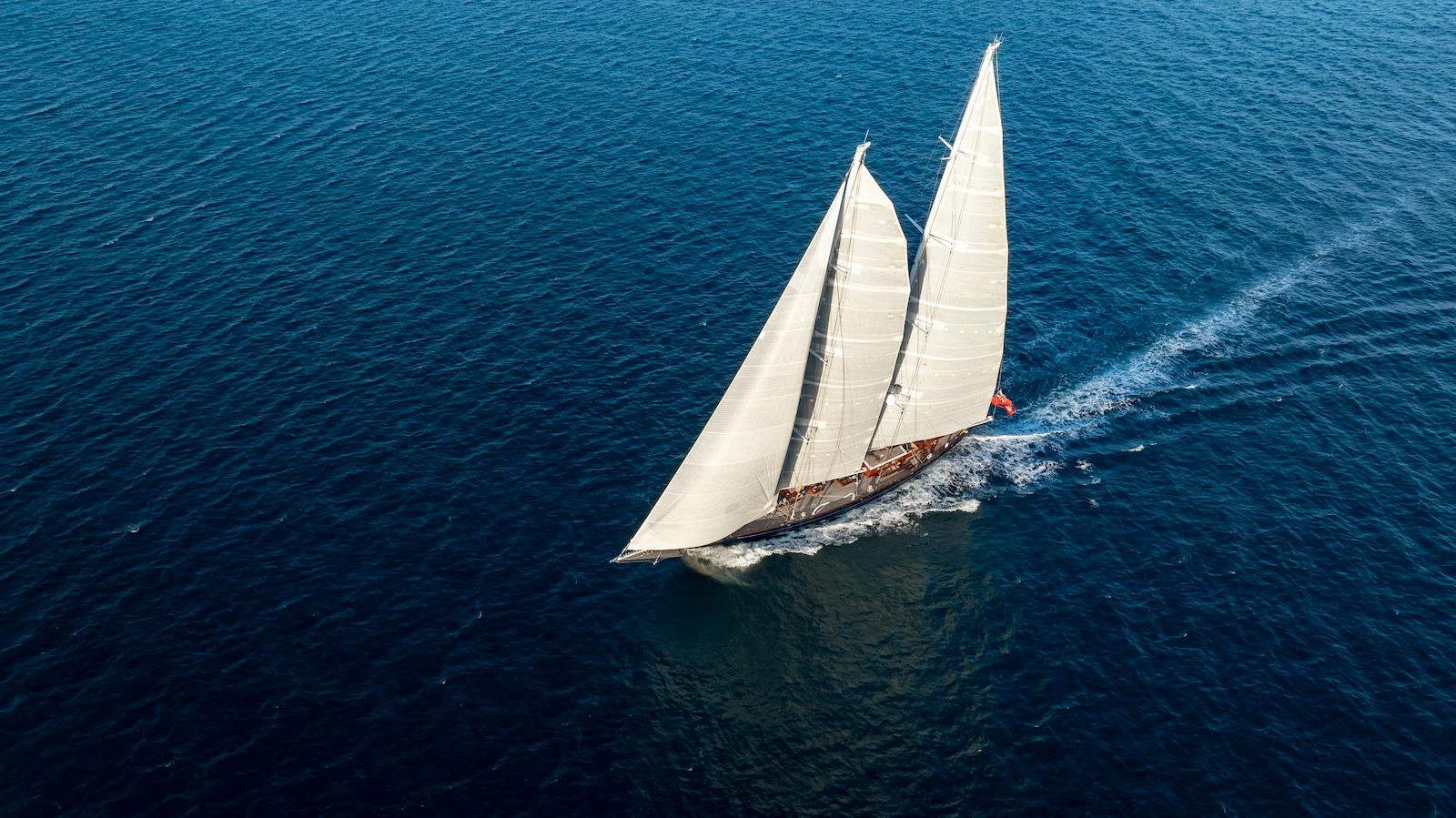 METEOR Schooner Royal Huisman for sale - YachtWorld