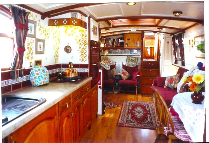 1997 Sagar Marine Mini Luxe Dutch Barge Canal and River Cruiser for ...