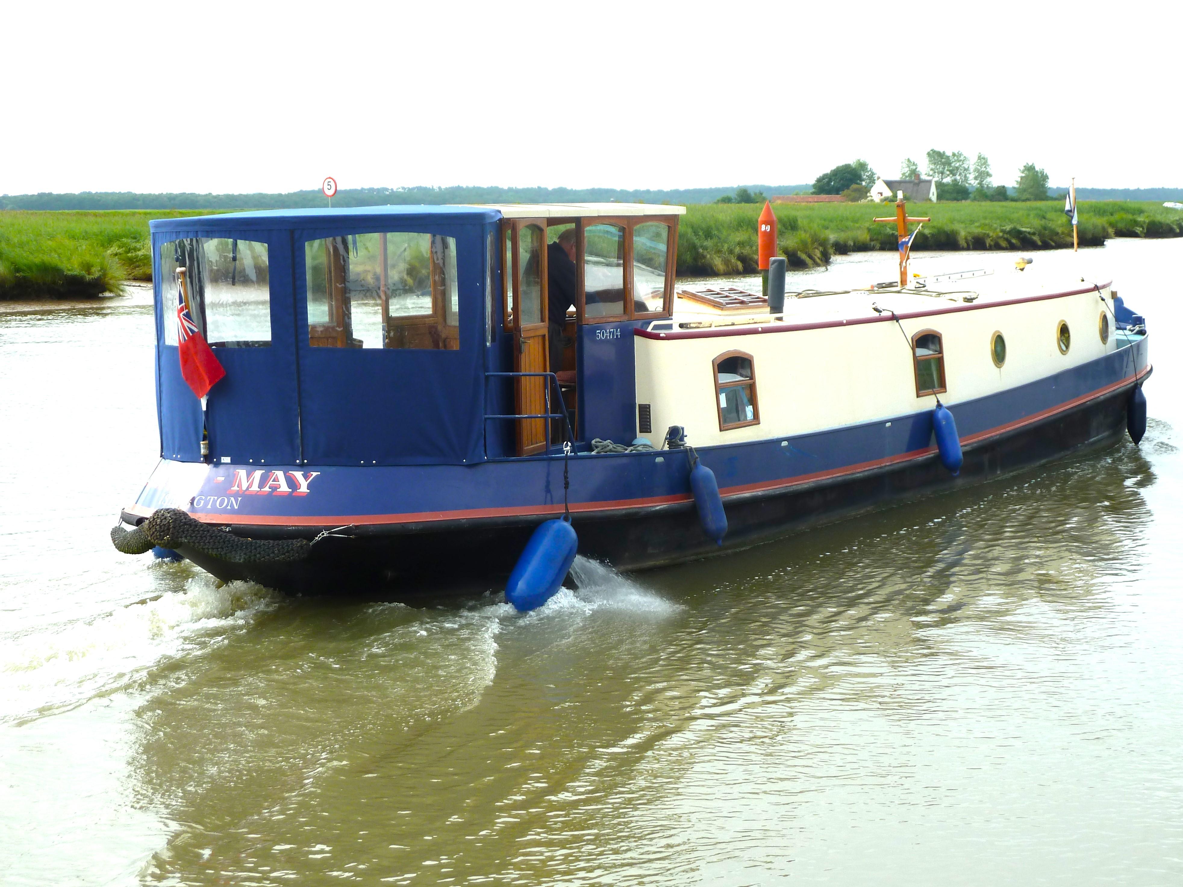 1997 Sagar Marine Mini Luxe Dutch Barge Canal and River Cruiser for ...