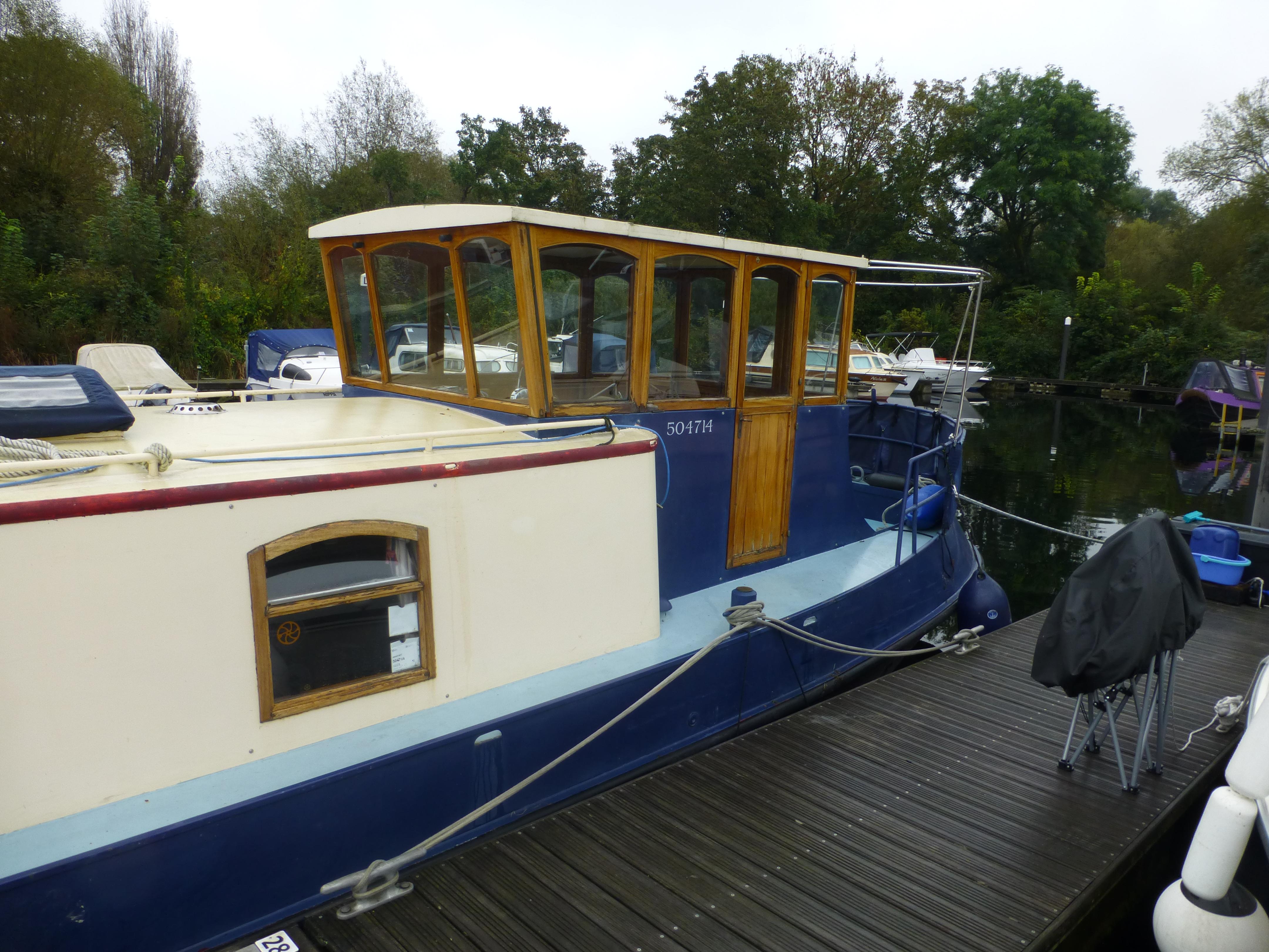 1997 Sagar Marine Mini Luxe Dutch Barge Canal and River Cruiser for ...