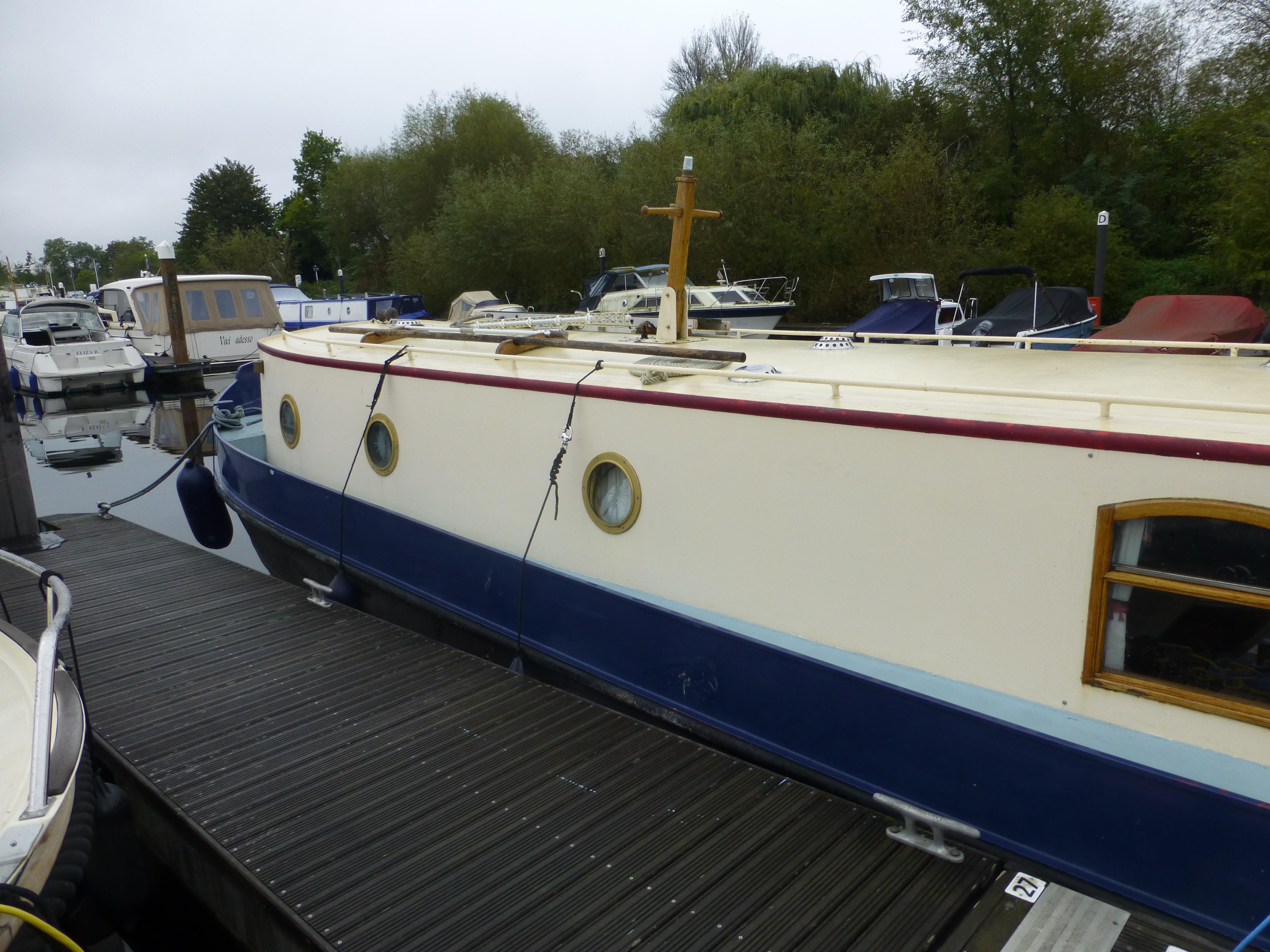 1997 Sagar Marine Mini Luxe Dutch Barge Canal and River Cruiser for ...