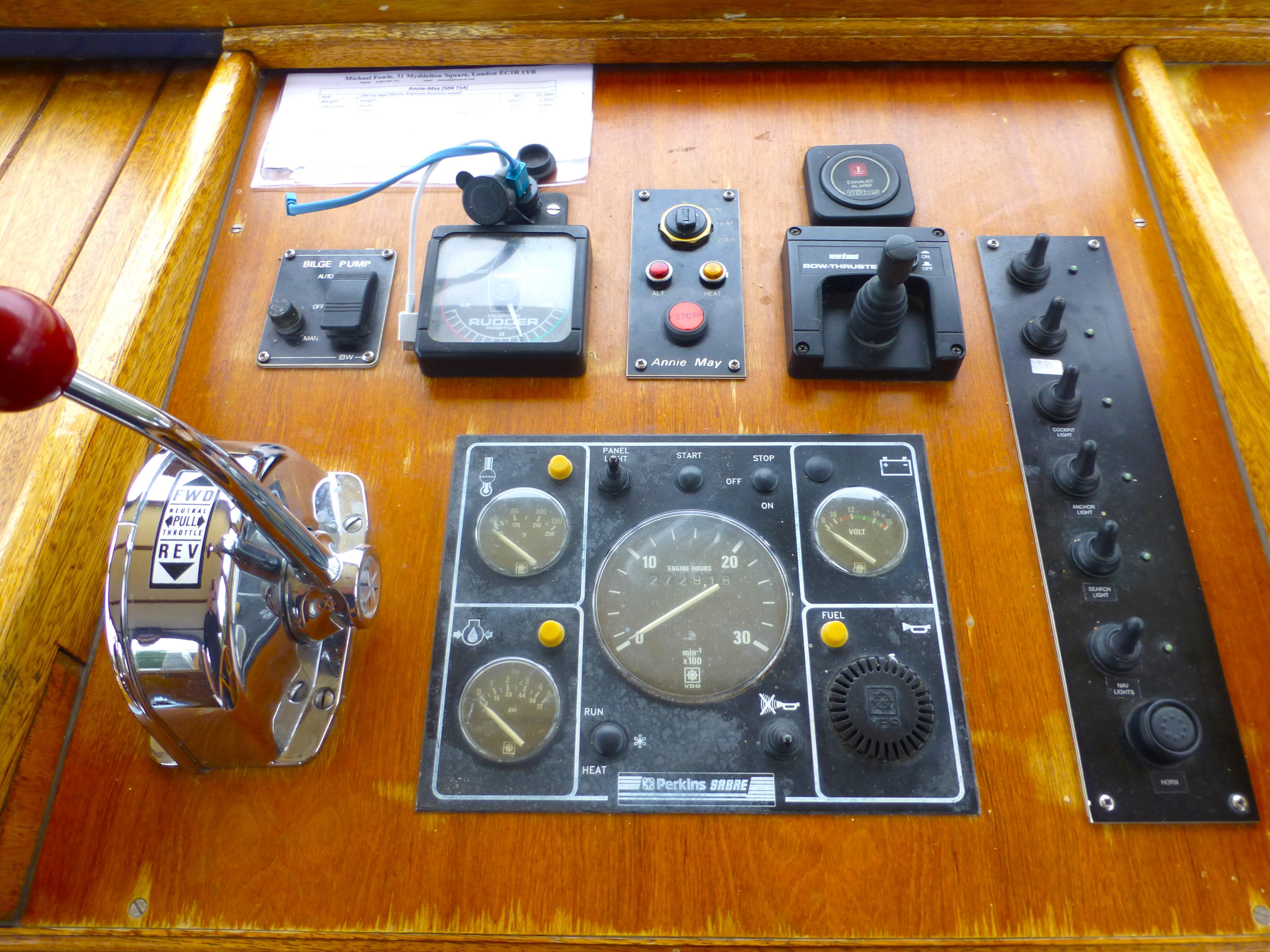 1997 Sagar Marine Mini Luxe Dutch Barge Canal and River Cruiser for ...