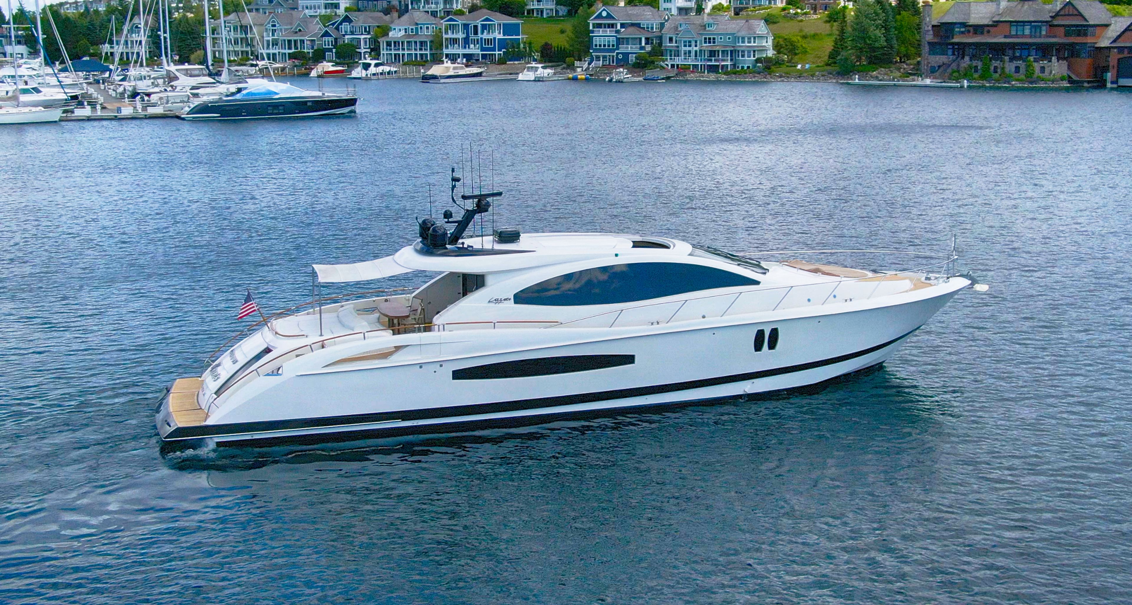 2008 Lazzara Yachts 75 LSX - Weber Yachts