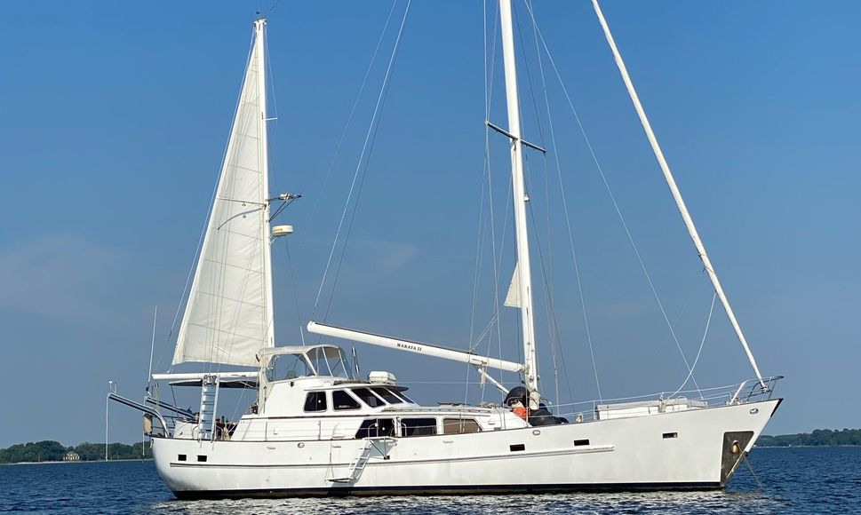 1985 Cheoy Lee Motor Sail 63 Motorsailer for sale - YachtWorld