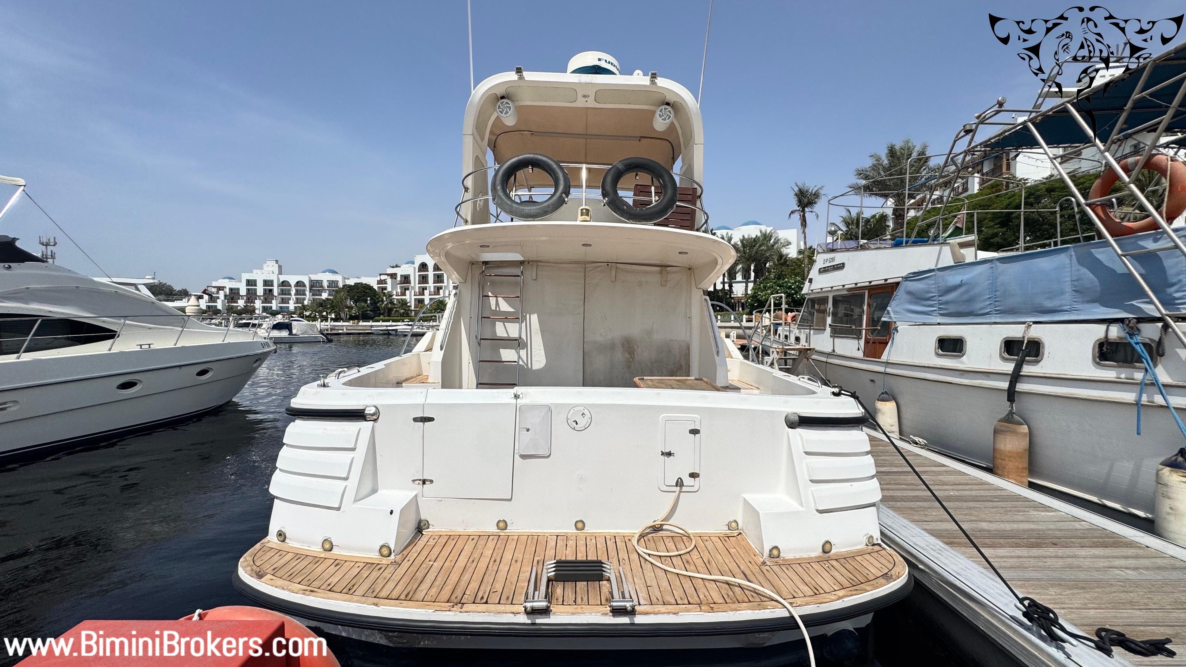 1996 Gulf Craft Ambassador 55 Flybridge for sale - YachtWorld