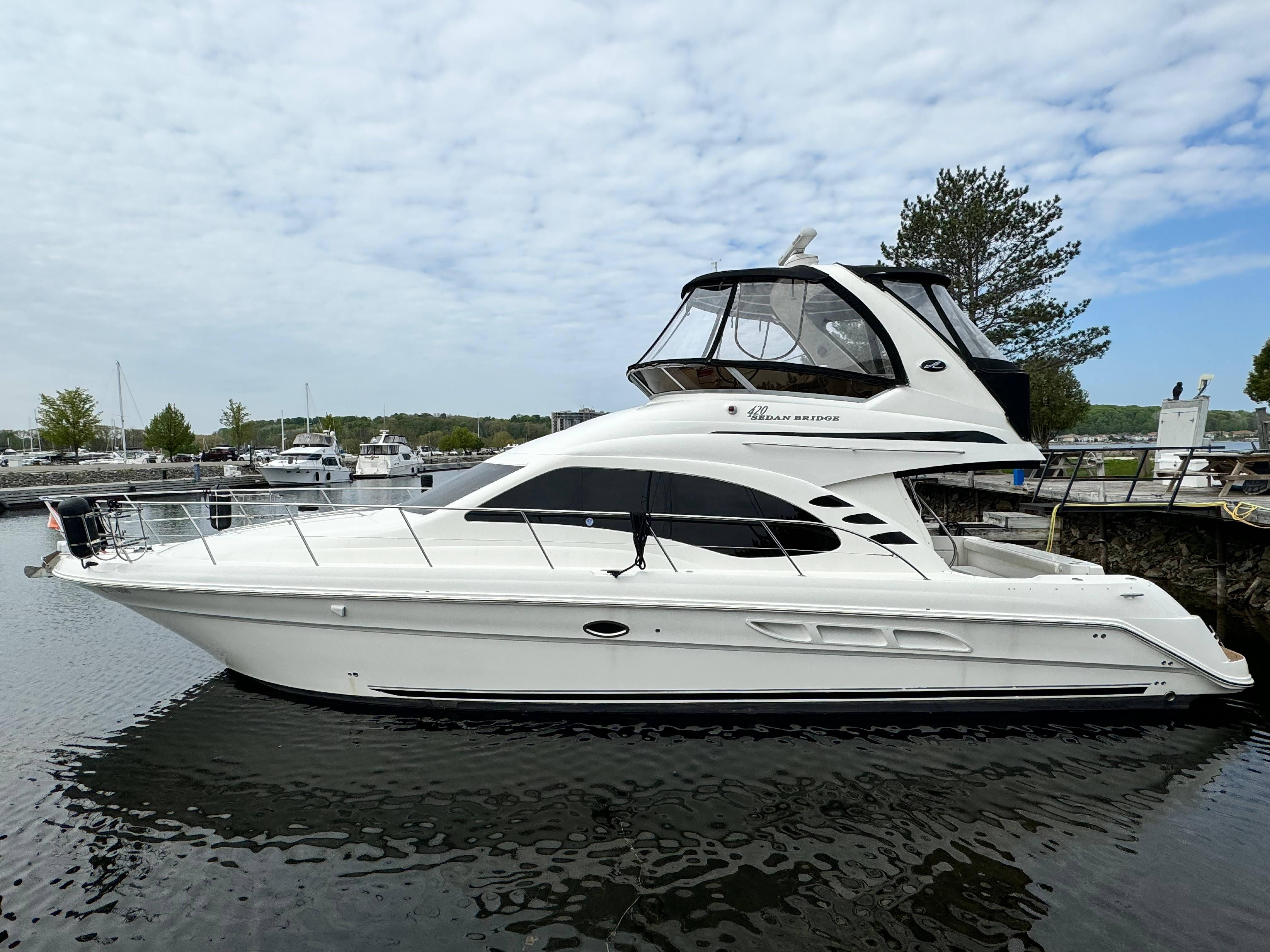 Sea Ray 420 Sedan Bridge boats for sale | YachtWorld