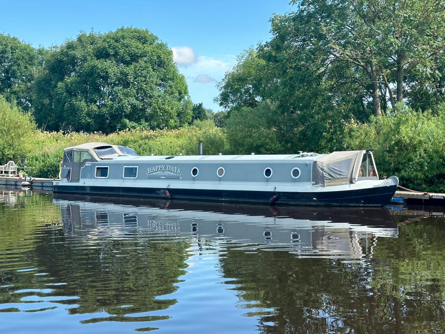 Mirfield Boat Company Wide Beam 59 x 12 2 cabin | 2018 | 18m - North ...