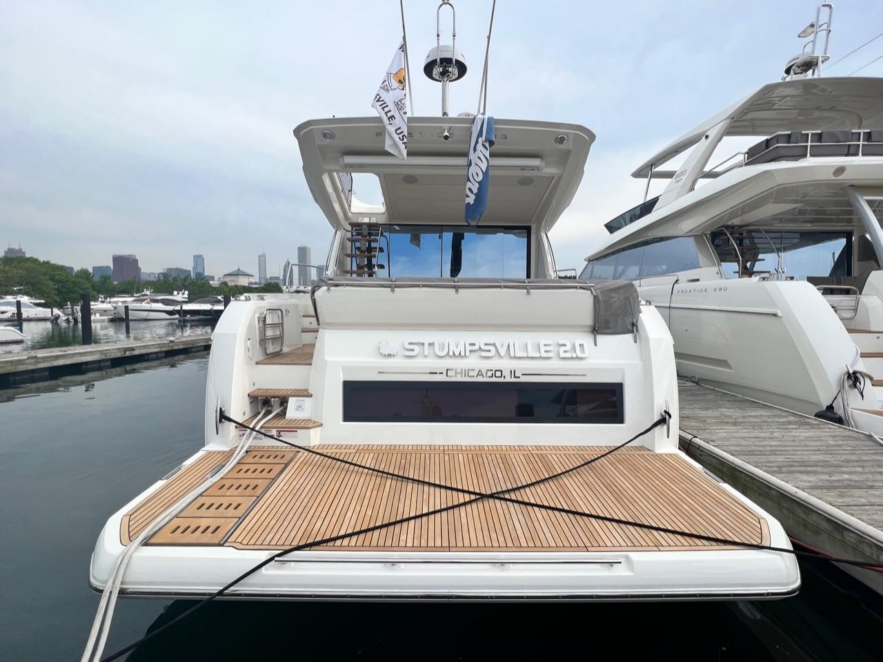 2021 Prestige 590 Sport Fly Motor Yachts for sale - YachtWorld