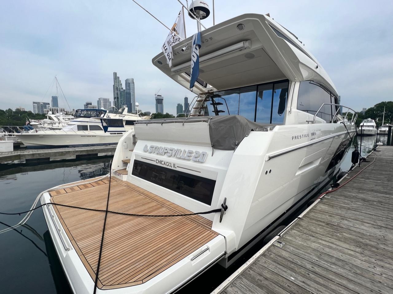 2021 Prestige 590 Sport Fly Motor Yachts for sale - YachtWorld