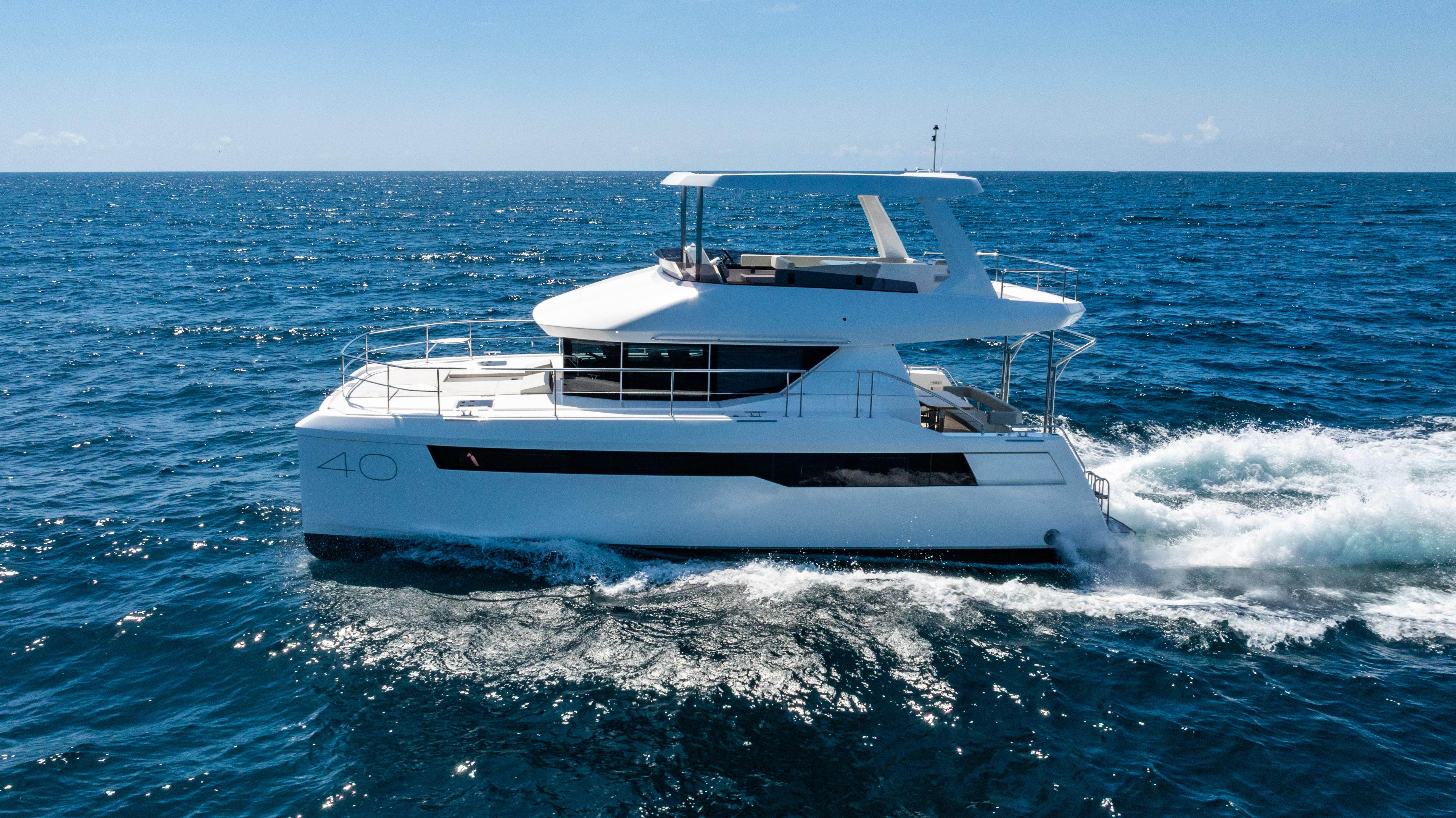Leopard 40 Powercat Power Catamaran for sale | Leopard Brokerage