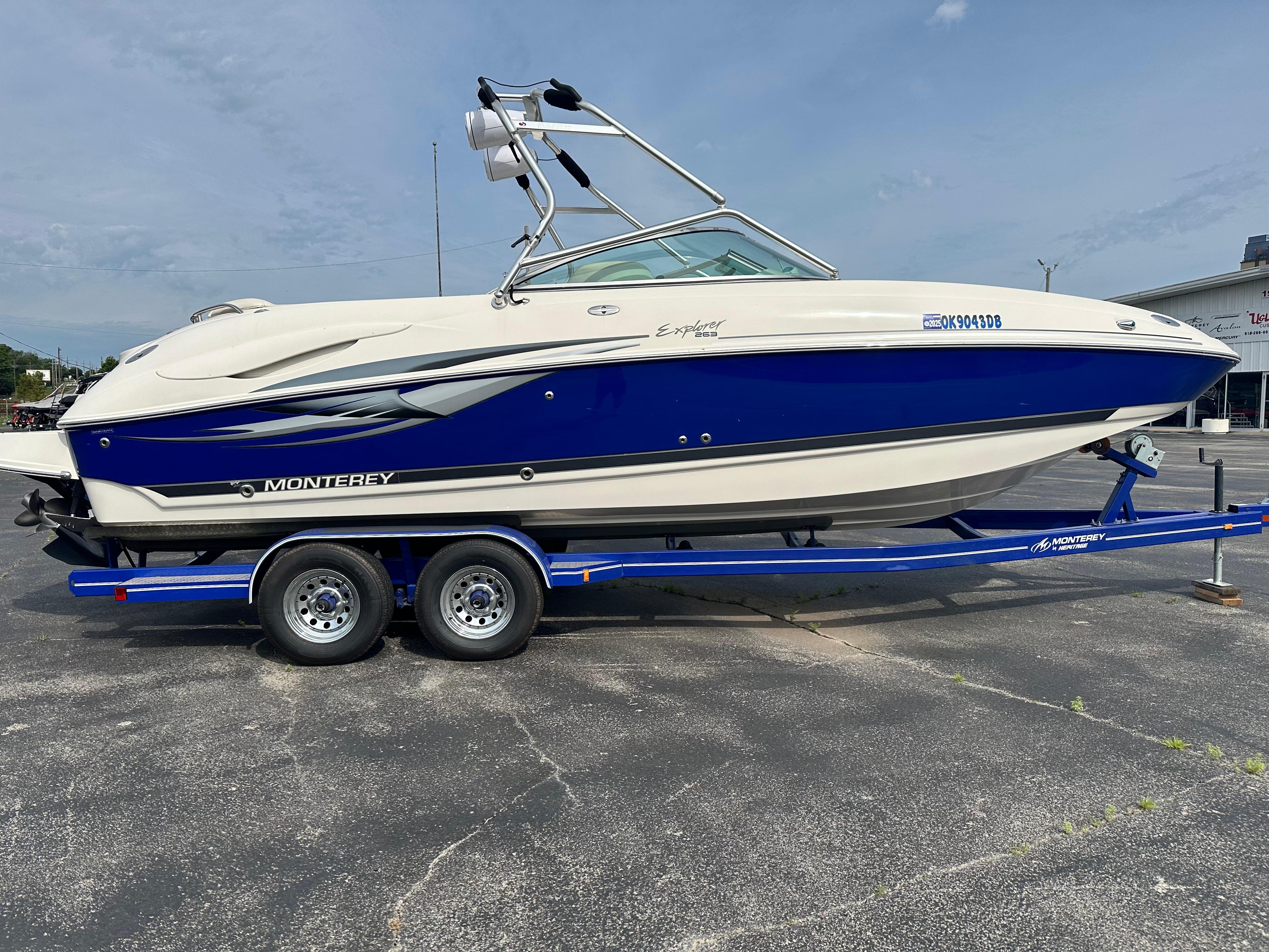 Monterey 263 Explorer Deck Boat boats for sale in United States ...