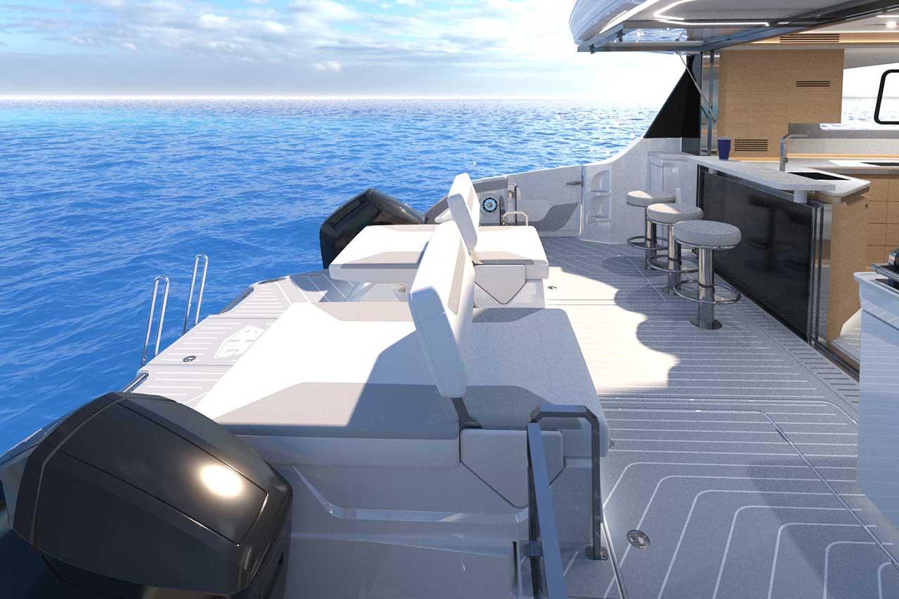 2026 Aquila 46 COUPE Power Catamaran for sale - YachtWorld